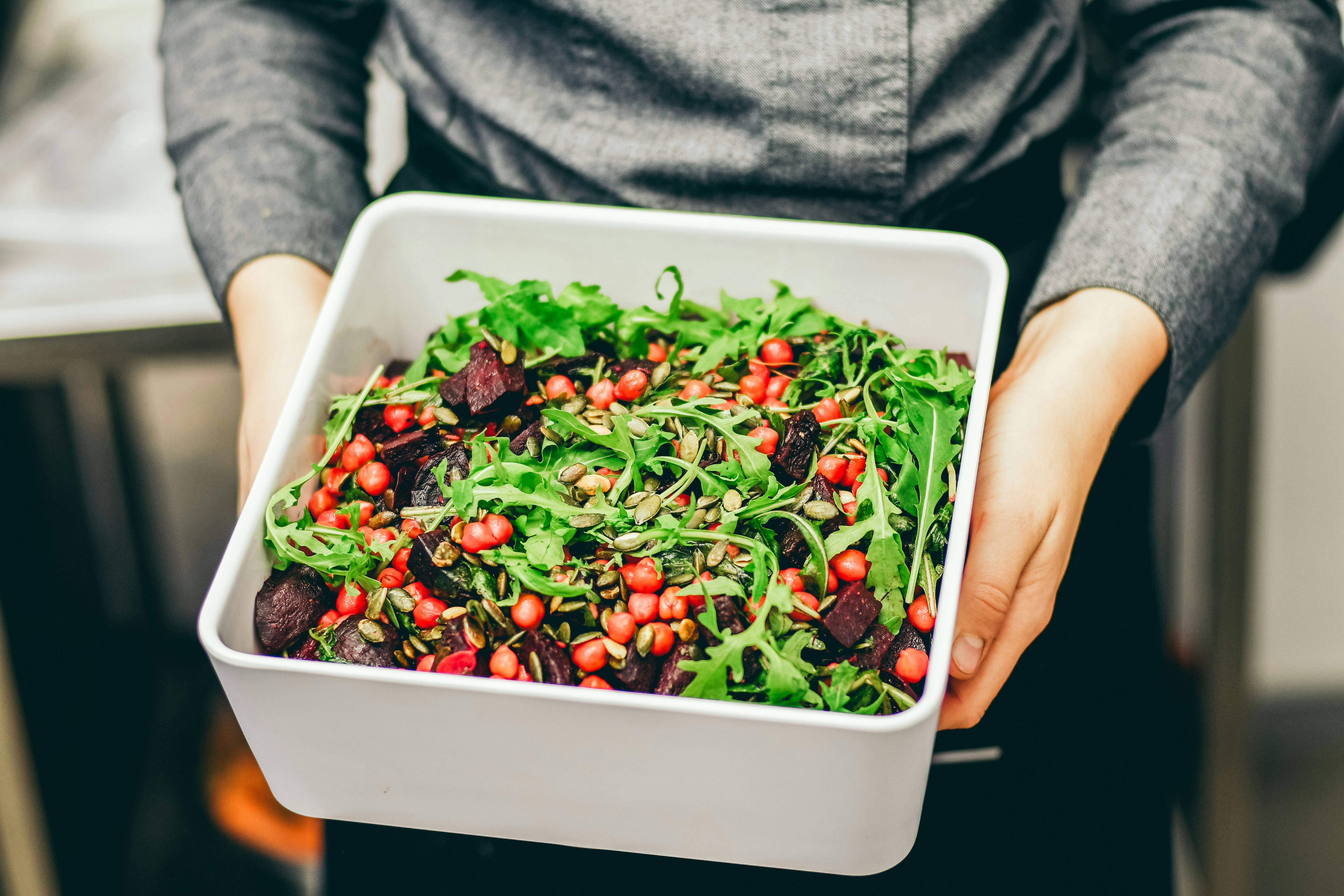 A vegan salad
