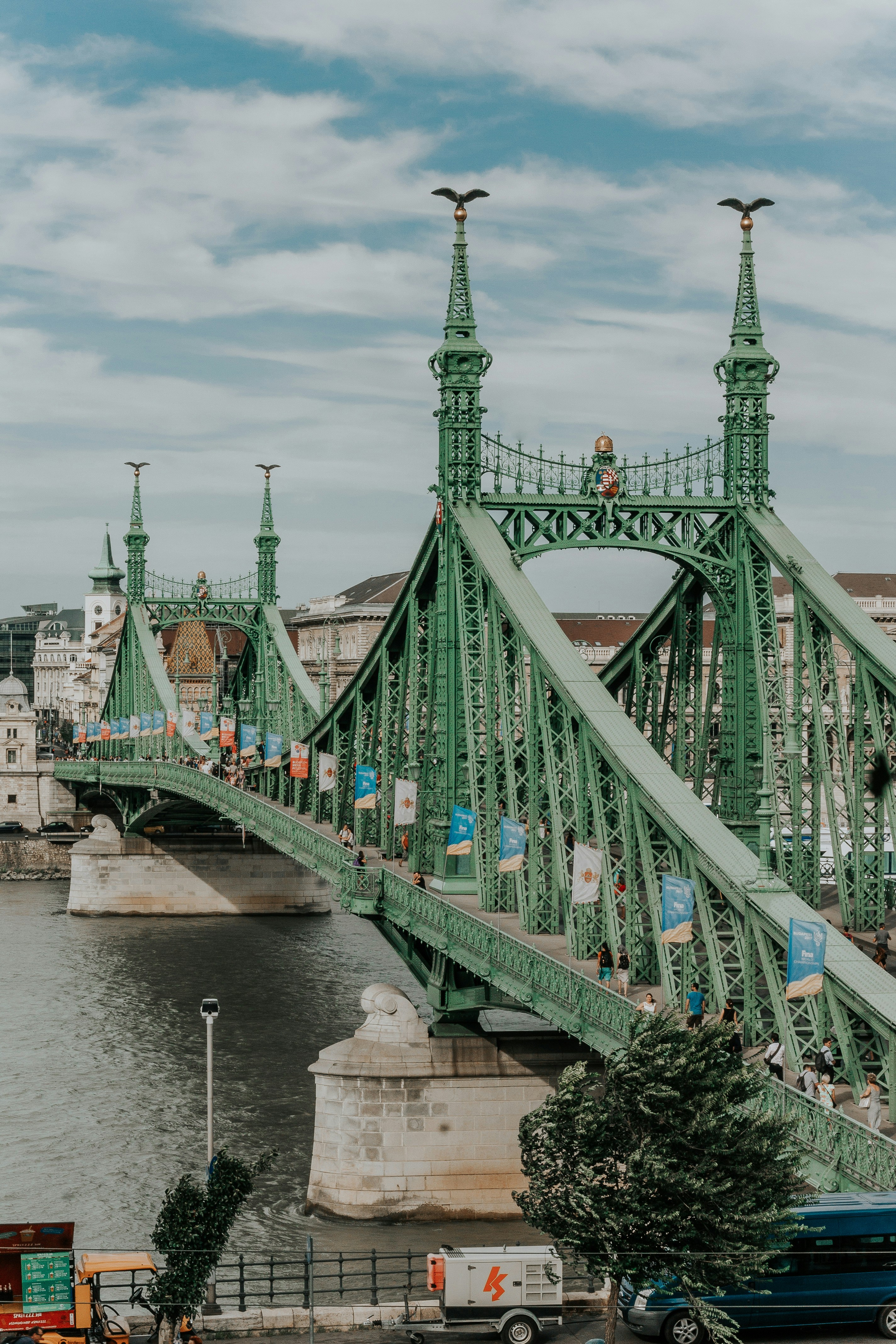 Green metal bridge at daytime photo – Free Bridge Image on Unsplash