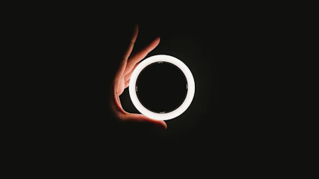 Illuminated Gesture: The Dance of Light and Shadow