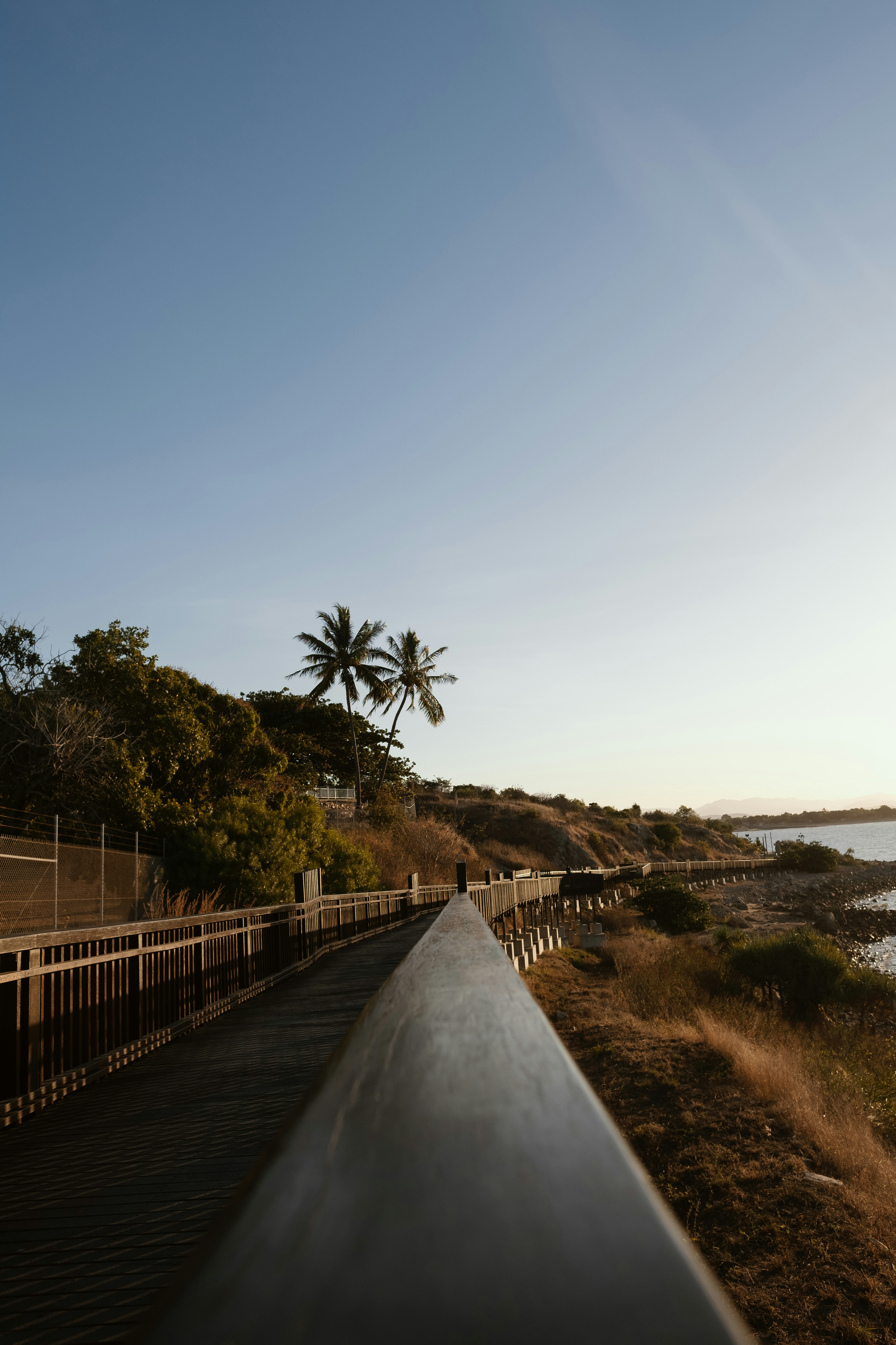 Sunlit Coastal Path: A Quiet Ride Along the Sea