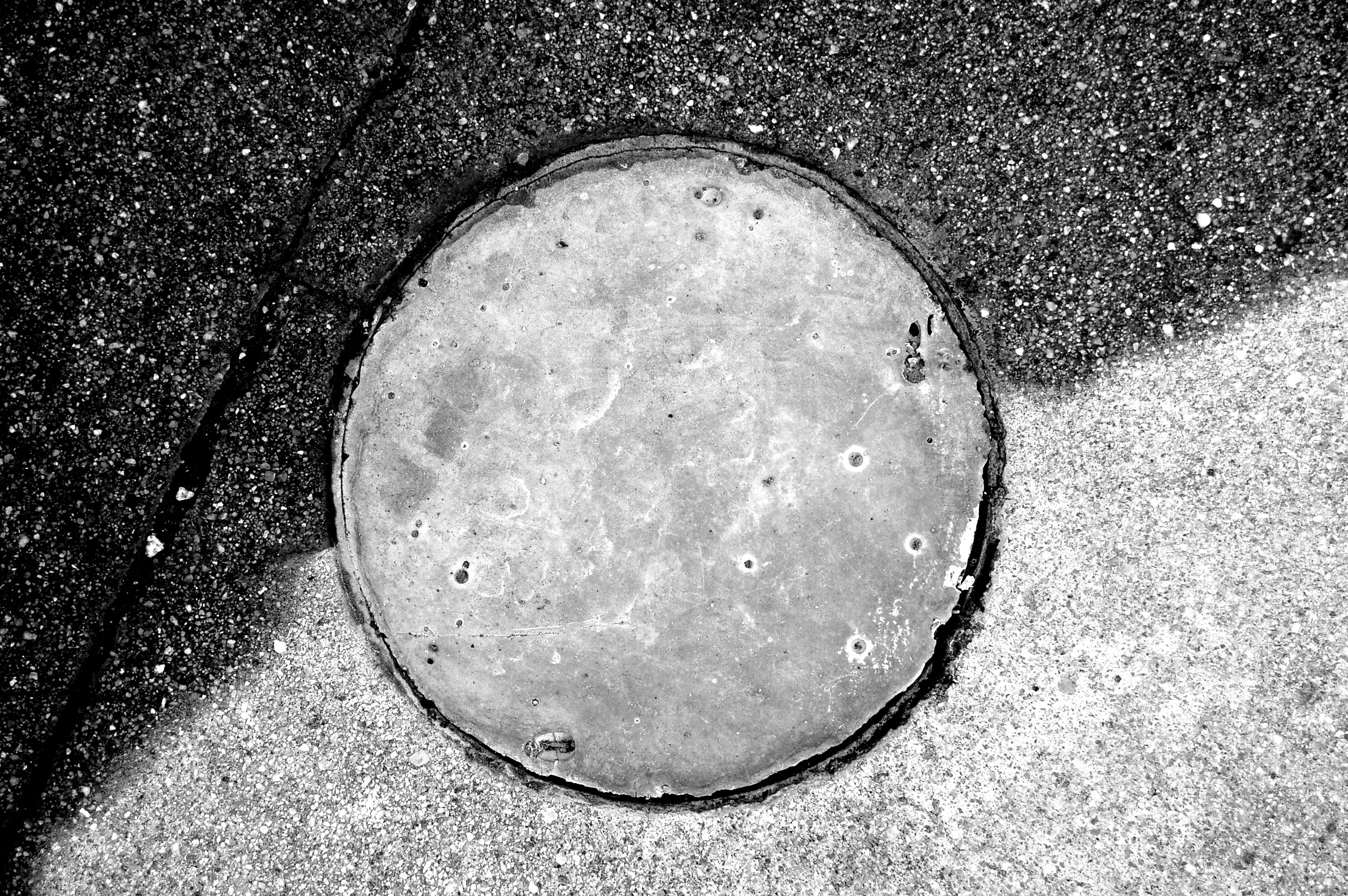 Concrete Circle in Urban Textures