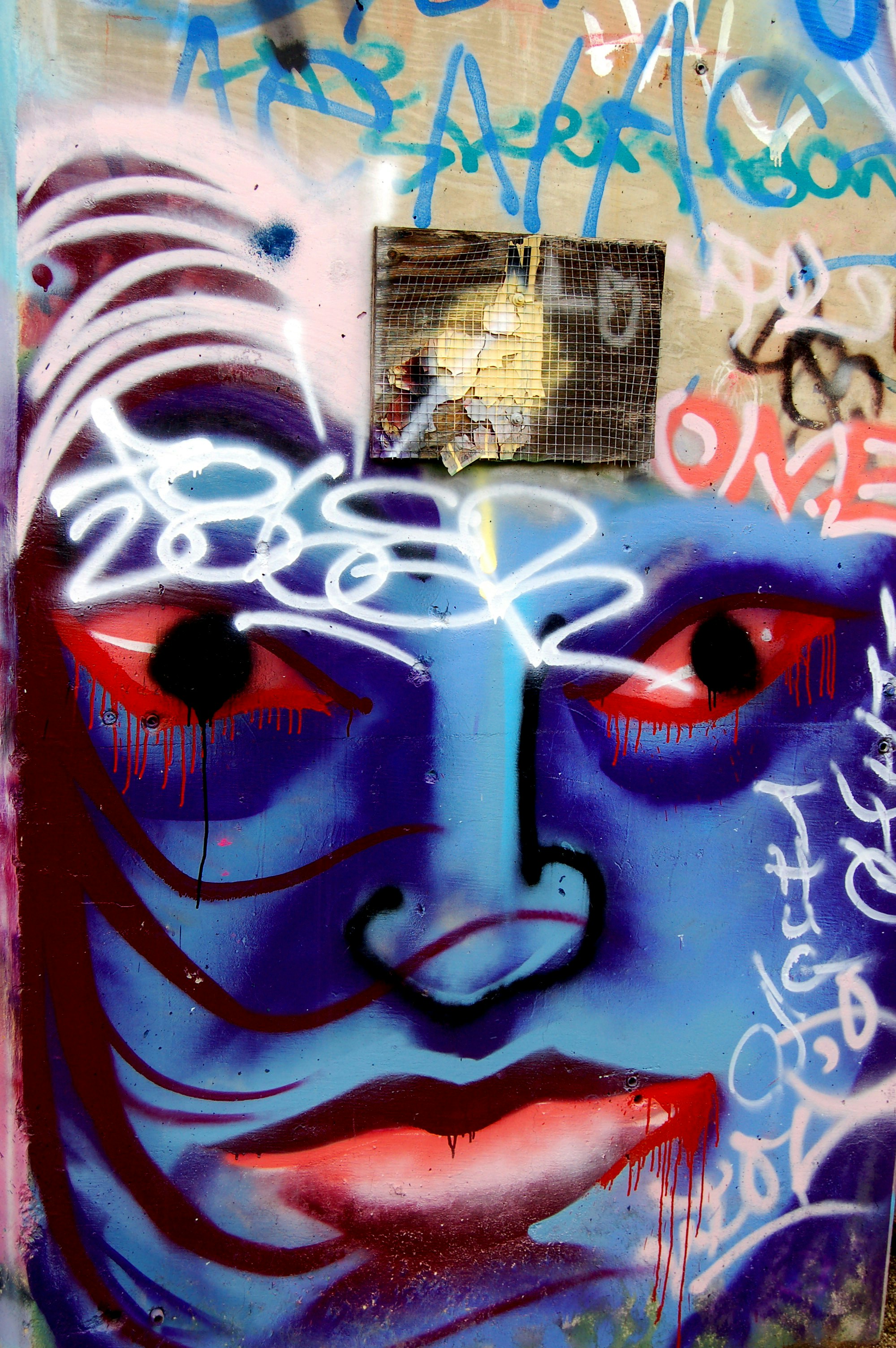 Vivid Graffiti Gaze