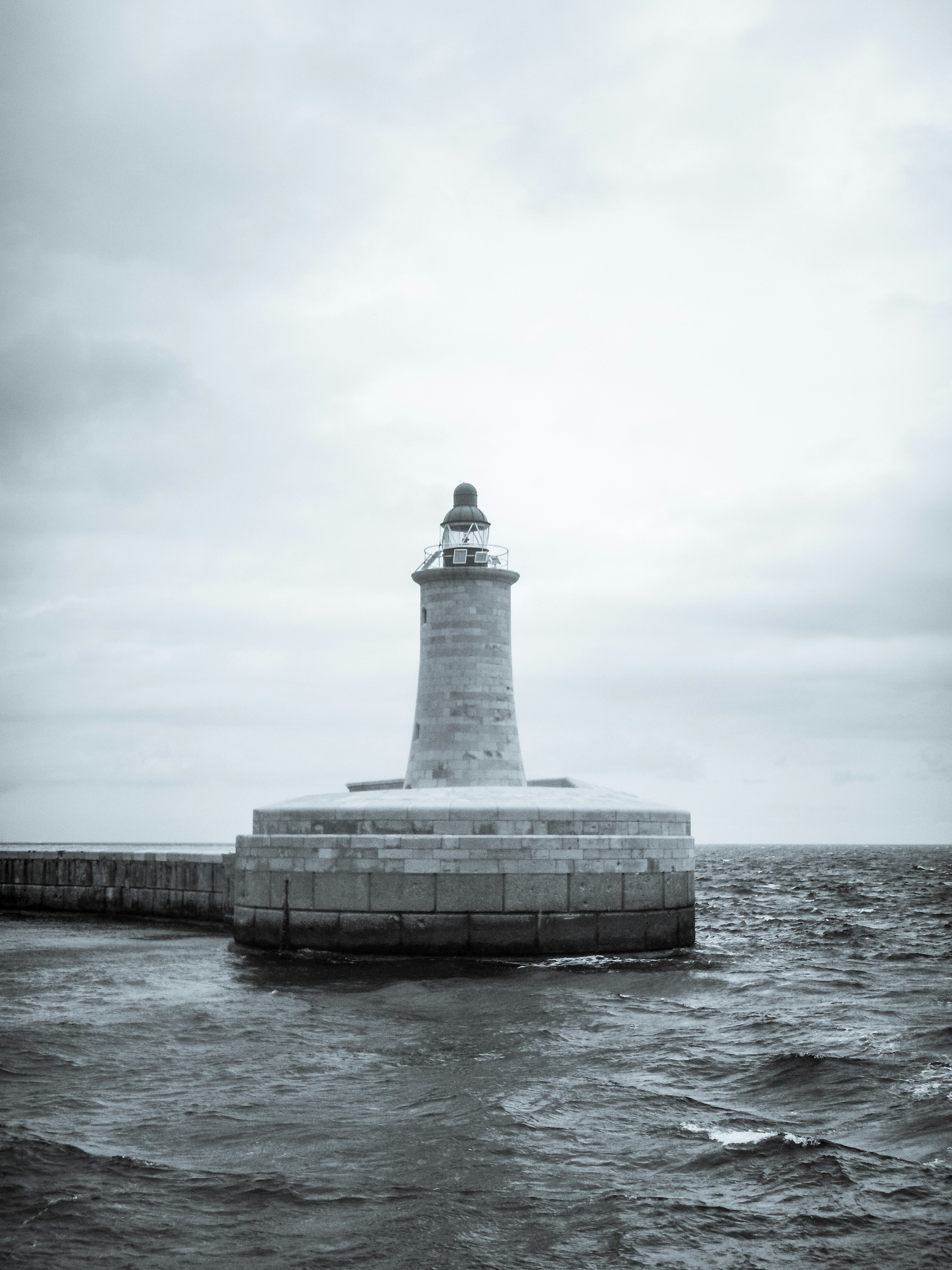 Grayscale photography of lighthouse photo – Free Malta Image on Unsplash