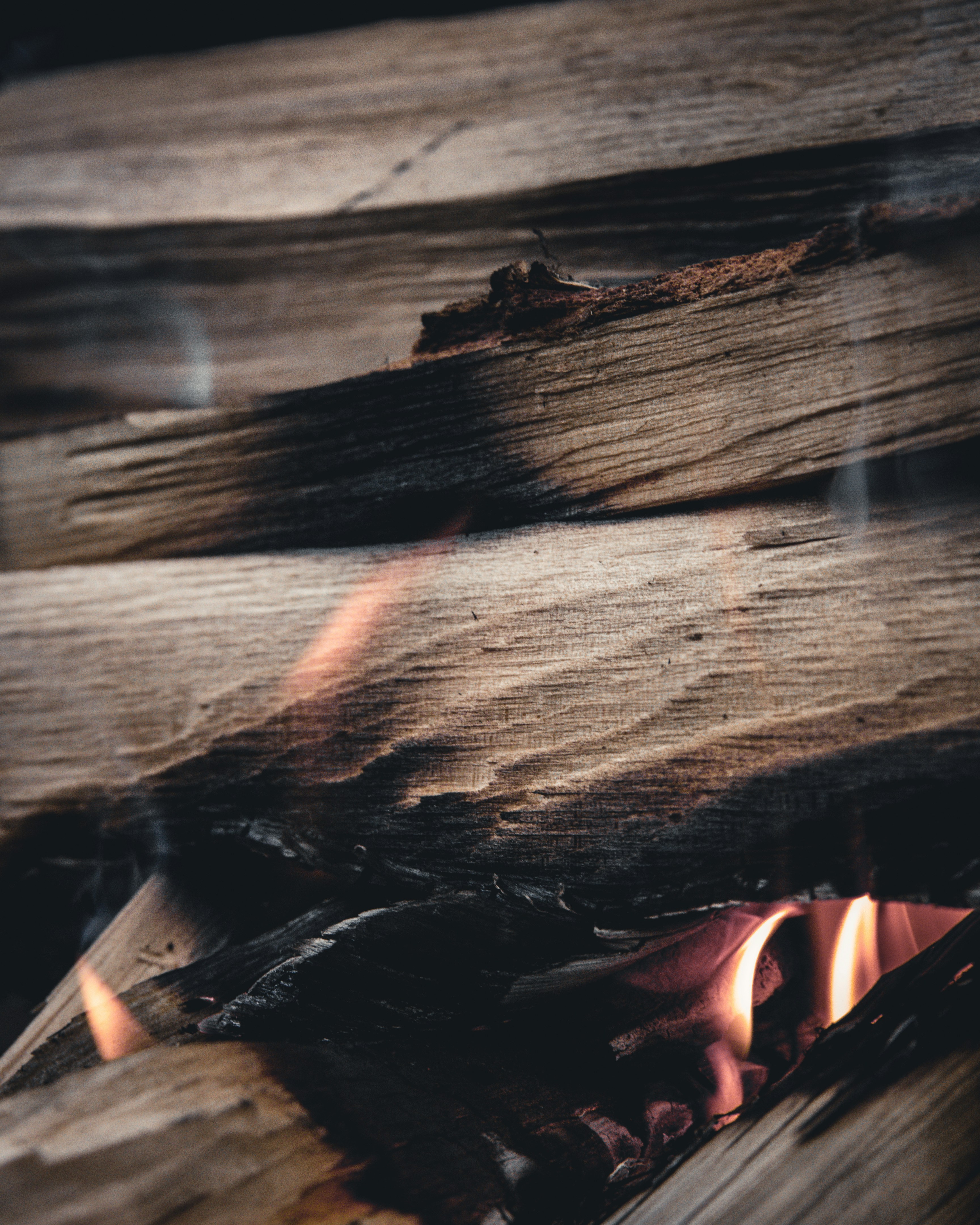 Brown wood on fire photo – Free Fire Image on Unsplash