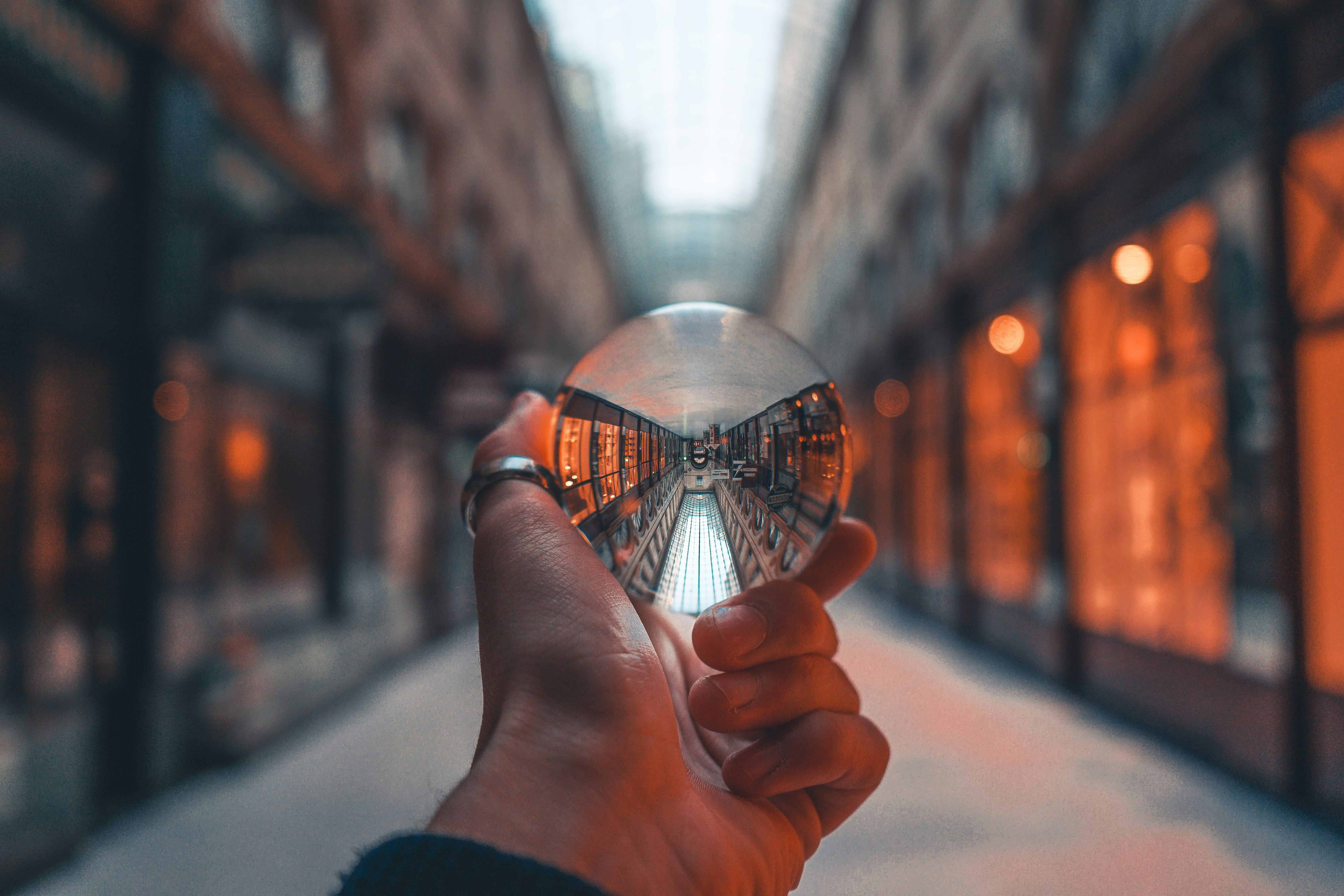 Person holding clear glass ball photo – Free Human Image on Unsplash