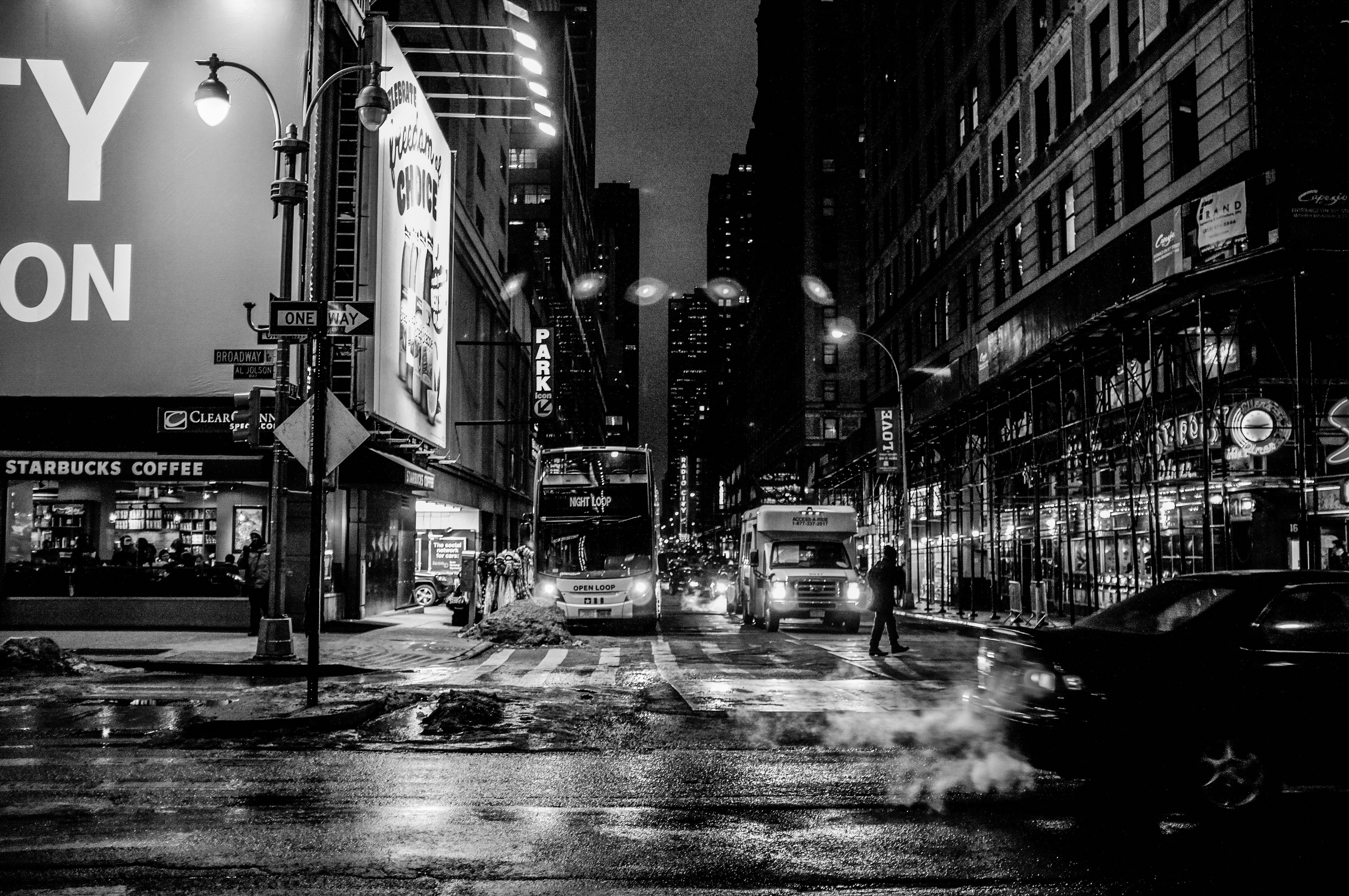 Grayscale City Photography