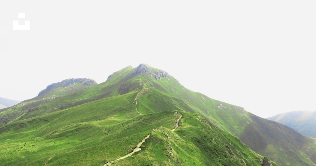 Green grass covered mountain photo – Free Cantal Image on Unsplash Green grass covered mountain photo – Free Cantal Image on Unsplash