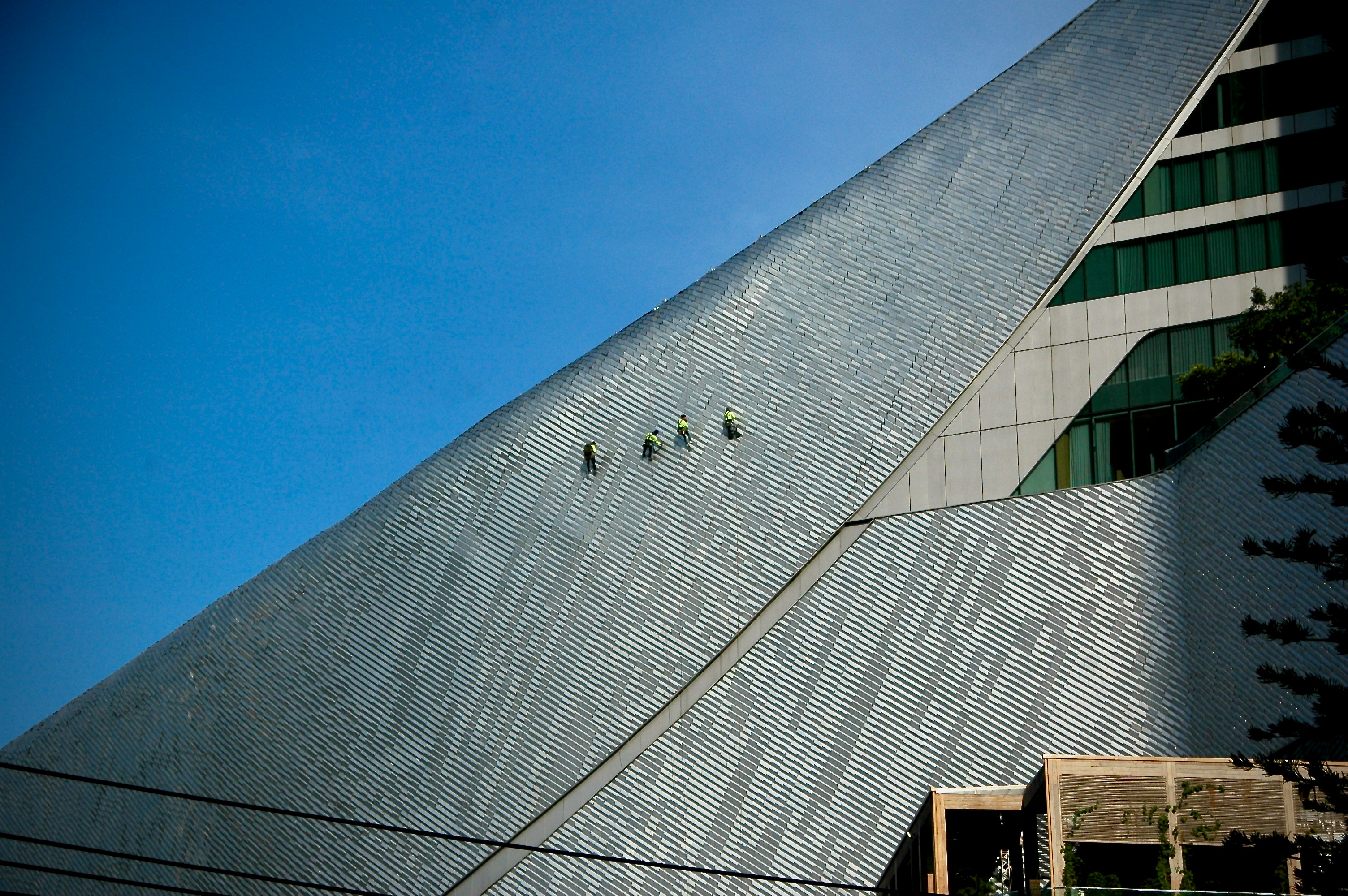 Gray architectural building under blue sky photo – Free Blue Image on ...