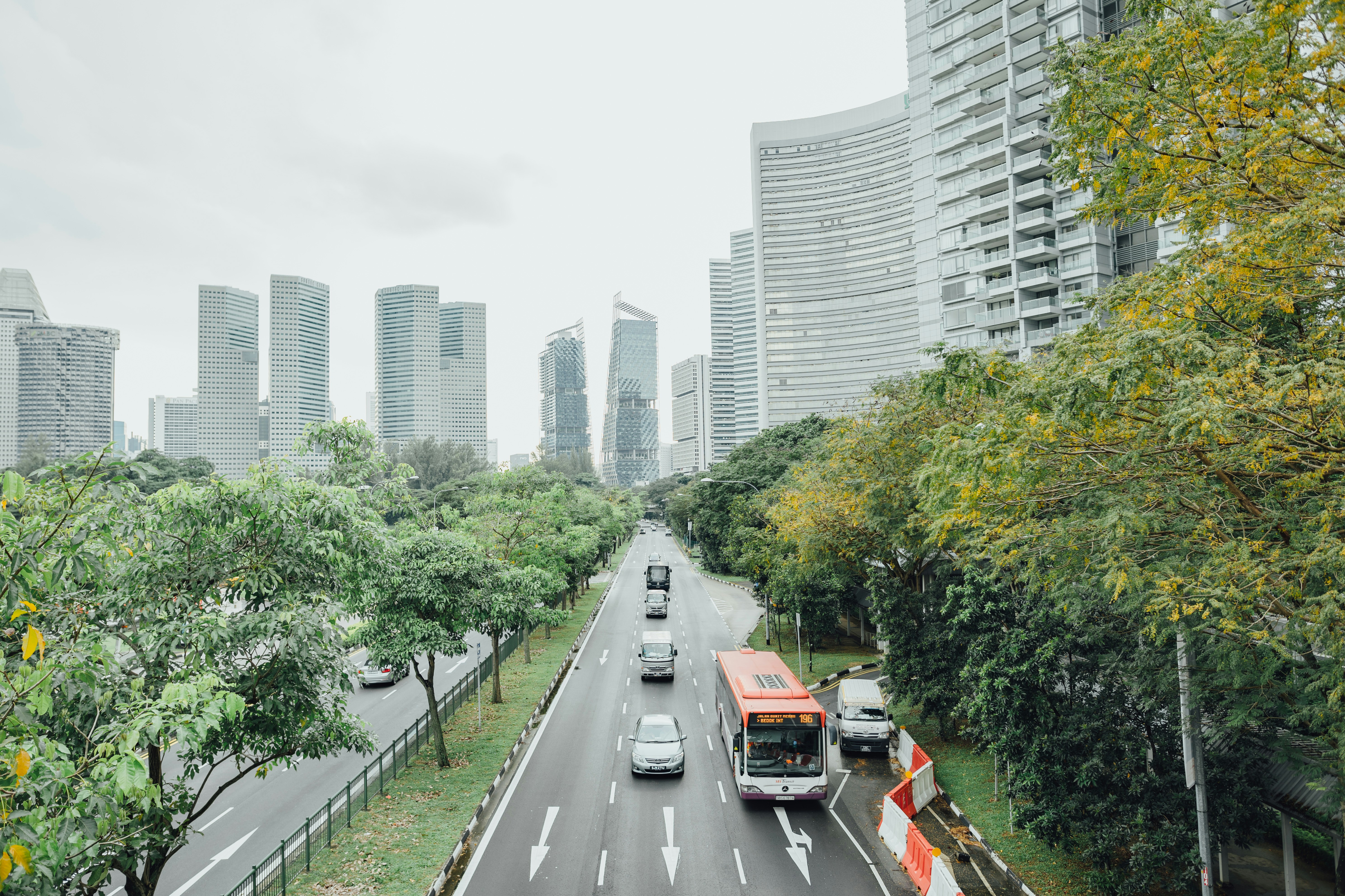 Bus on black pavement during daytime photo – Free Grey Image on Unsplash