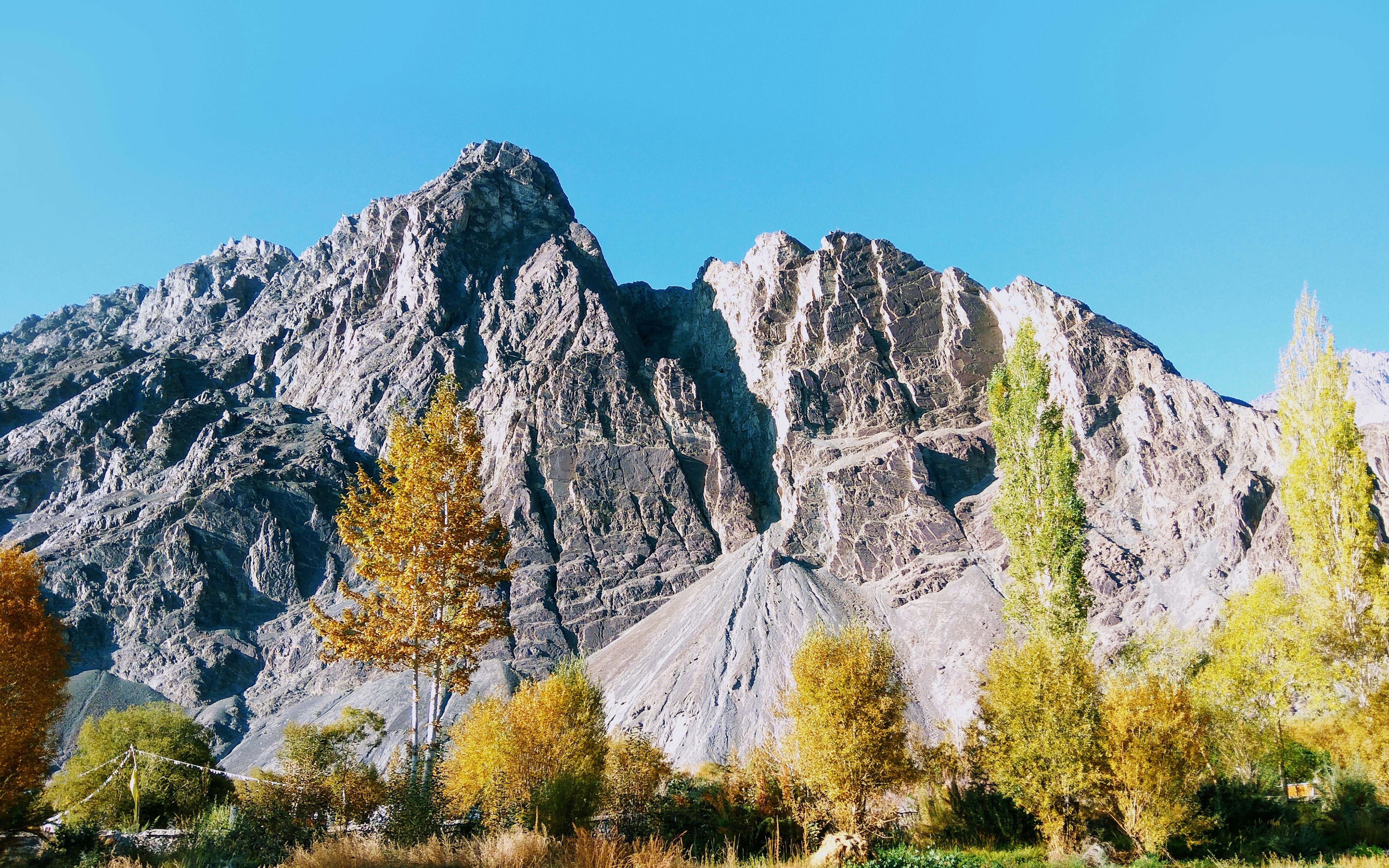 Mountain 🏔 morning in leh Ladakh