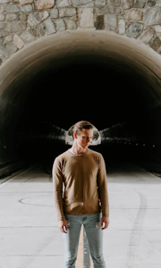 Tunnel Vision: A Quiet Moment Under the Arch