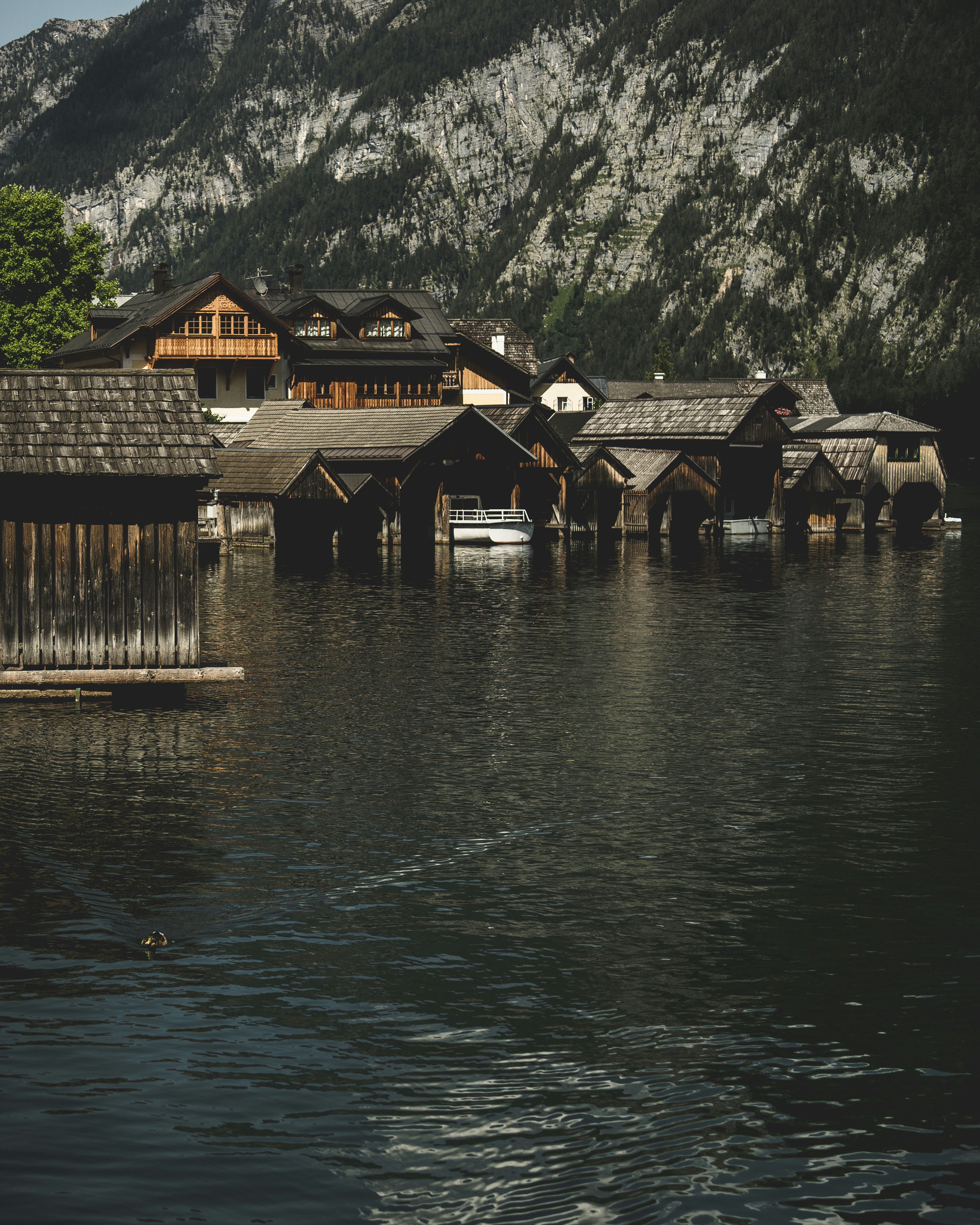Stilted Village Rising from the Lake