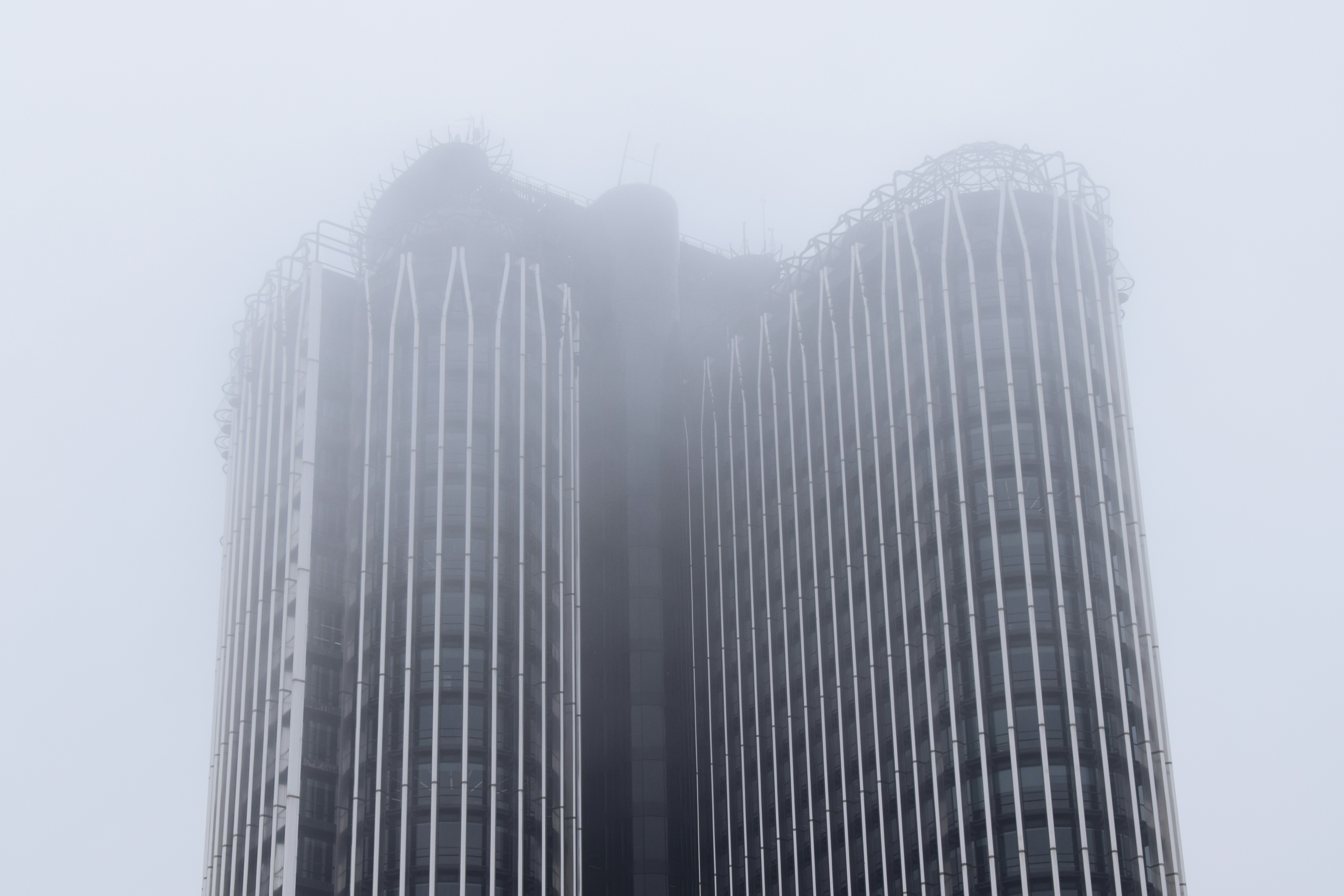 low angle photo of building