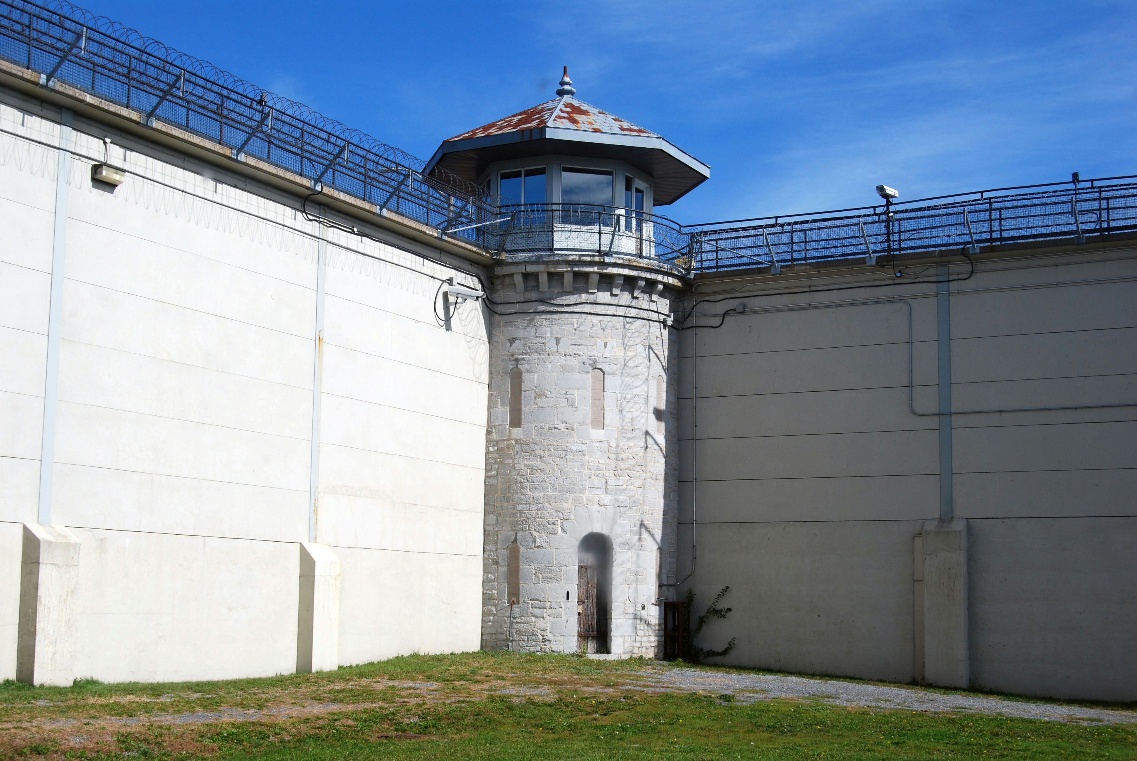 Inner courtyard of Kingston Penitentiary