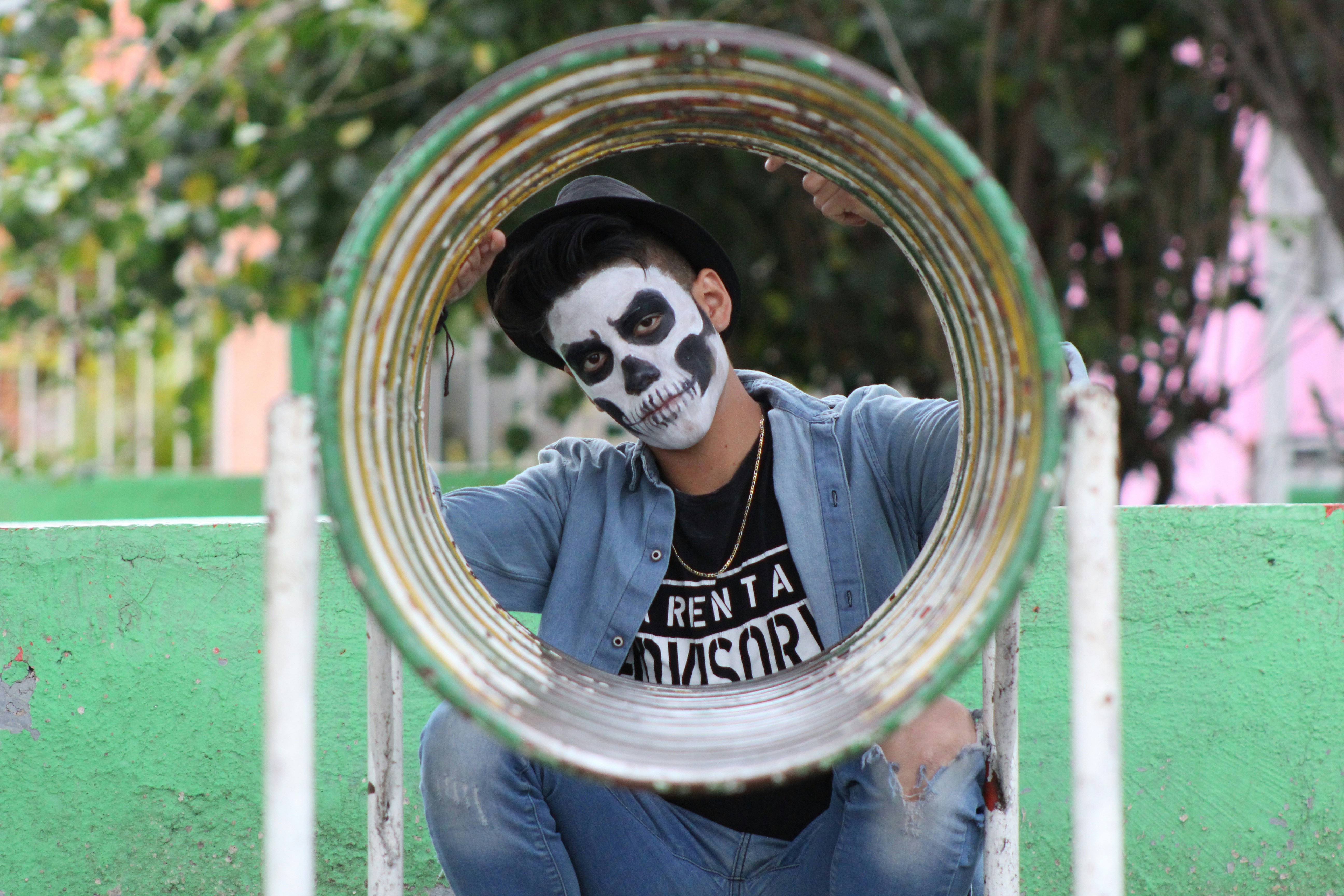 Man with skull face mask photo – Free Human Image on Unsplash