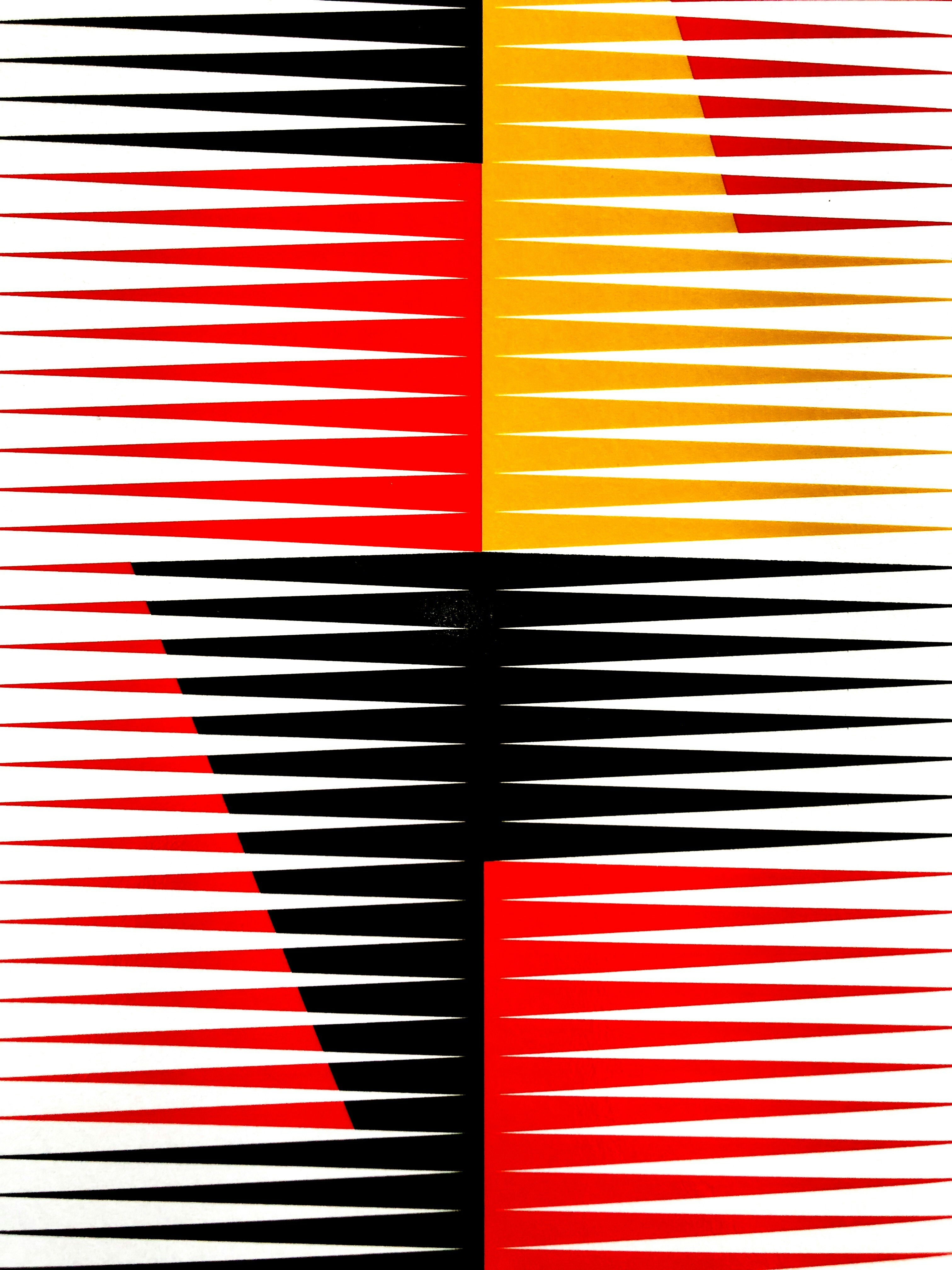 Red, black, and yellow artwork photo – Free Pattern Image on Unsplash