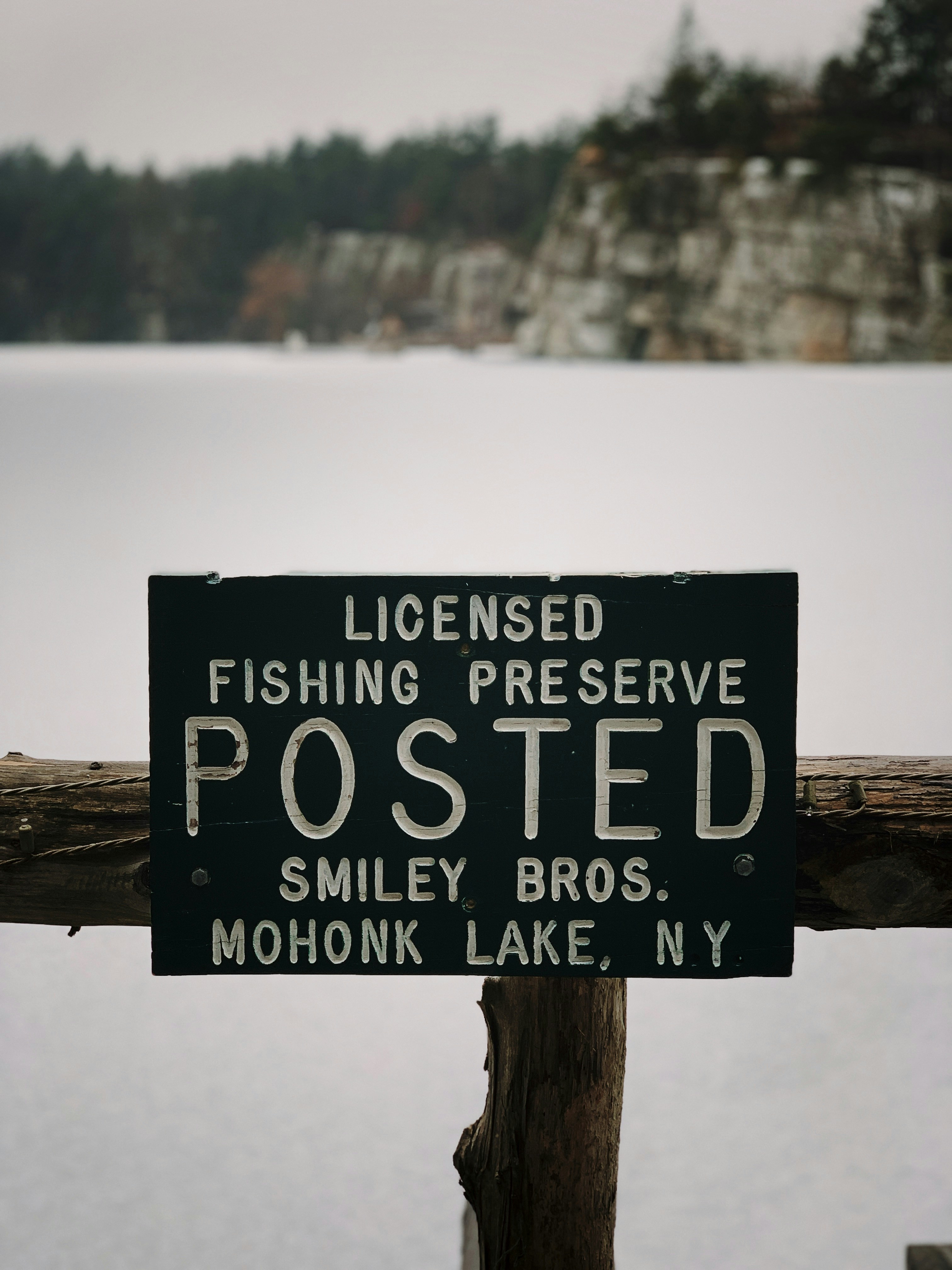 green wooden signboard