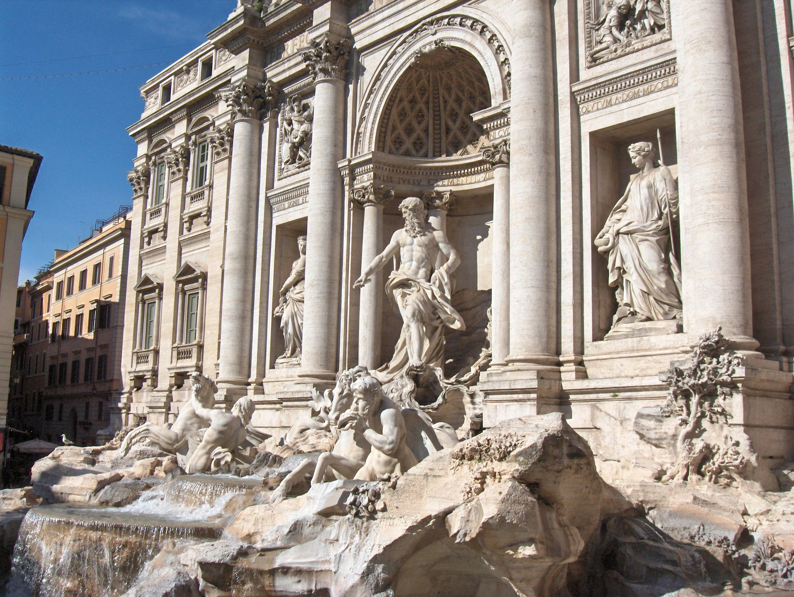 Sculptural Marvel of Rome's Iconic Fountain