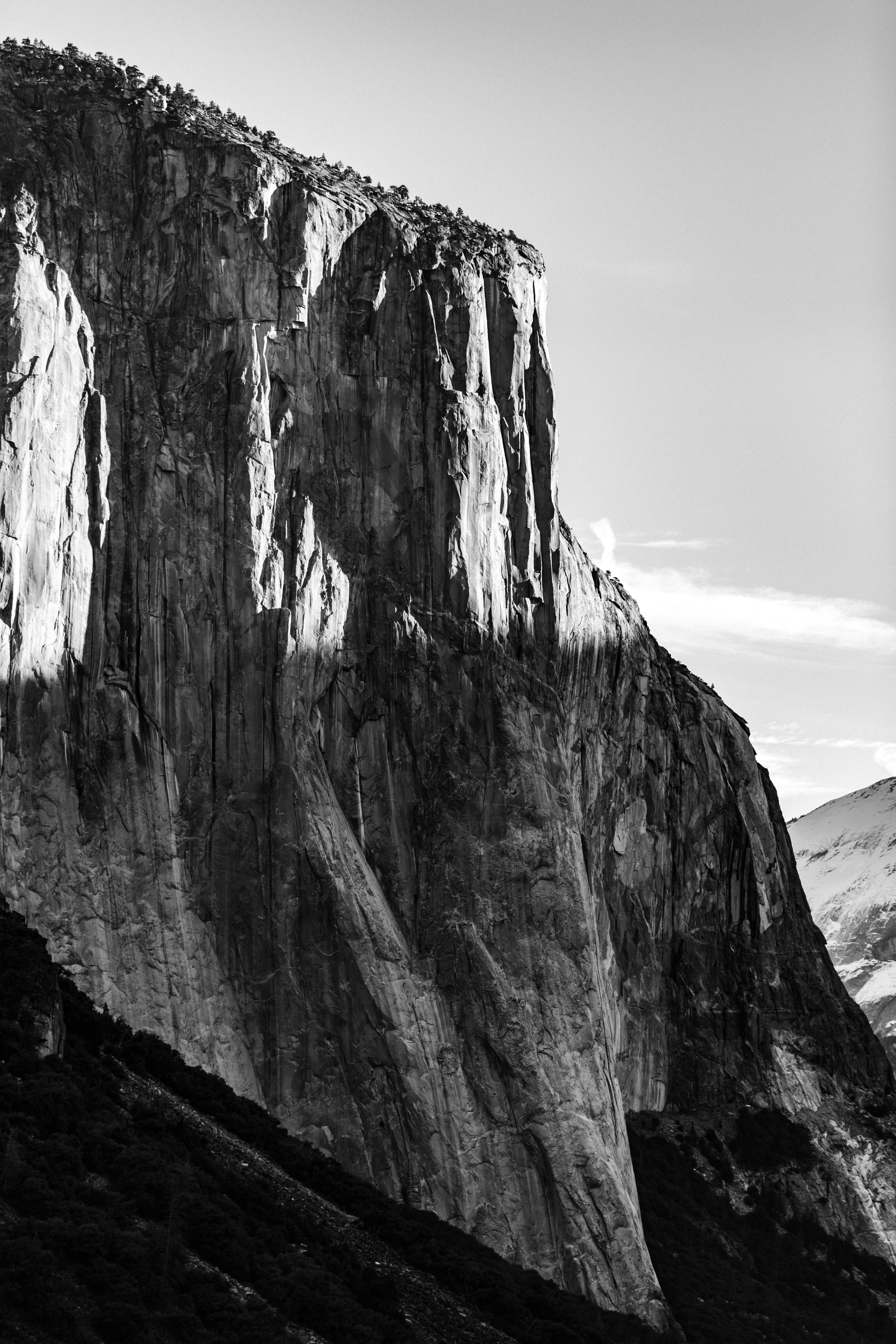 Greyscale photography of rock formation photo – Free Grey Image on Unsplash
