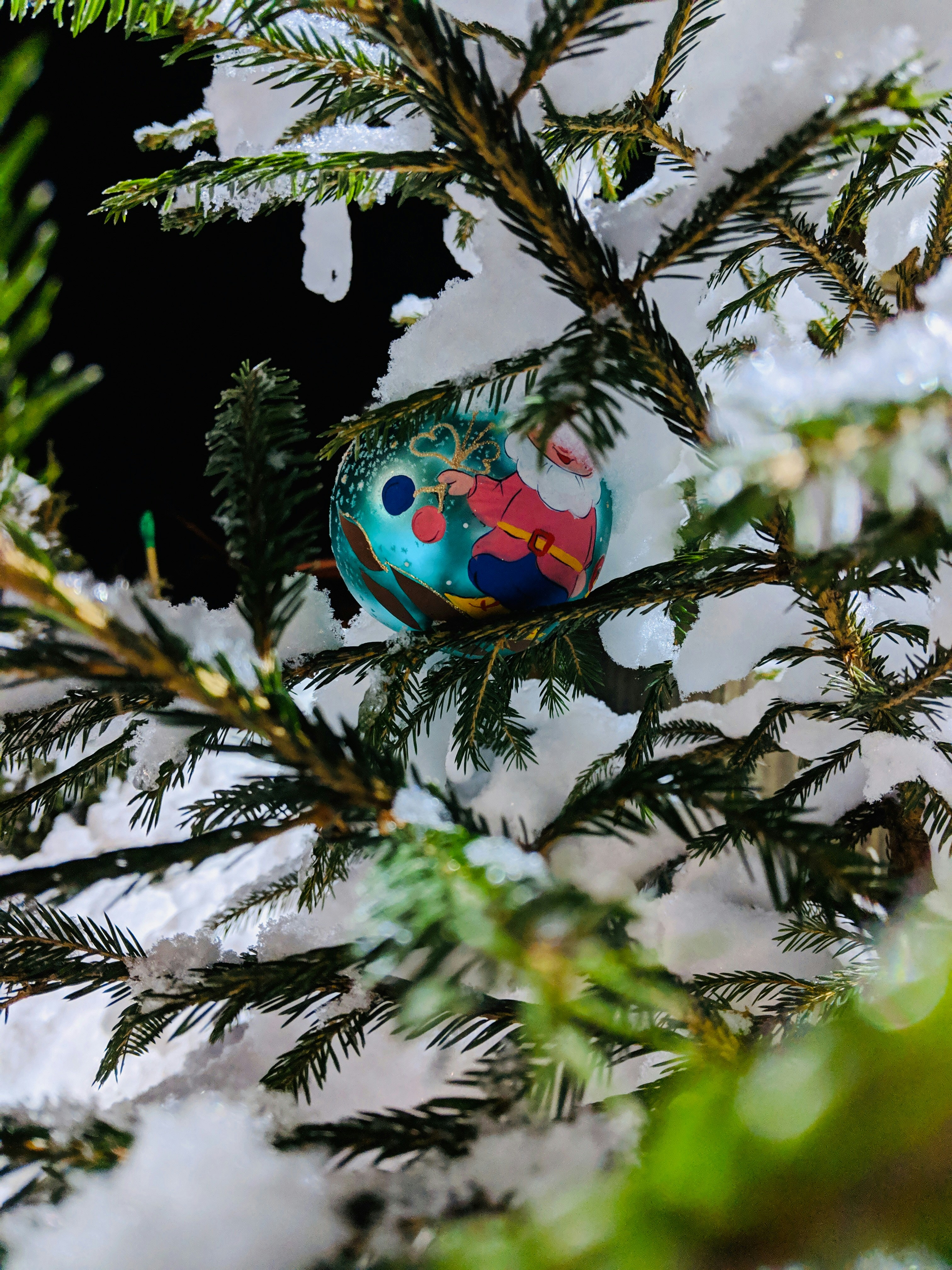 teal bauble