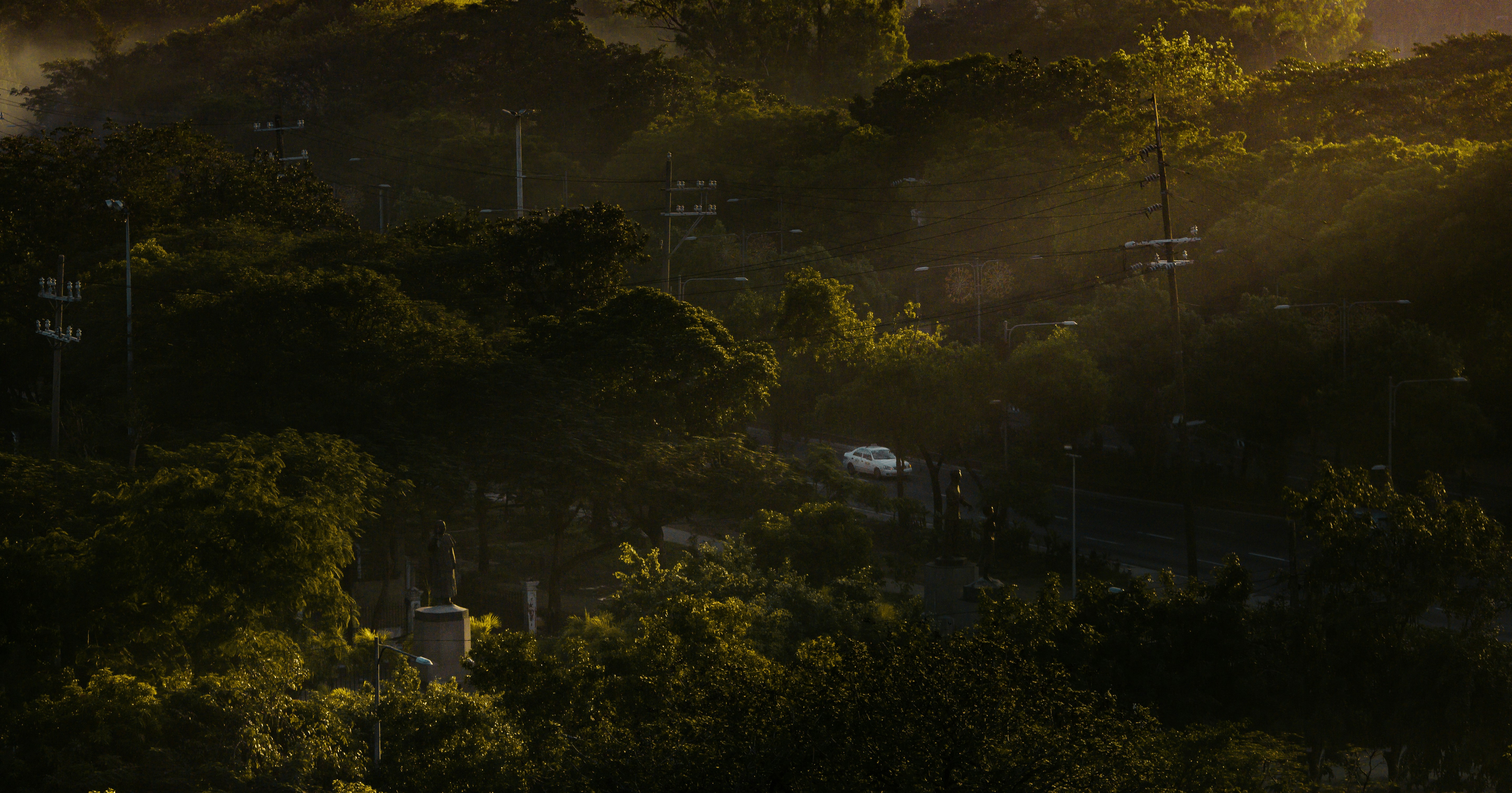 Shot from the heights of Manila Hotel.