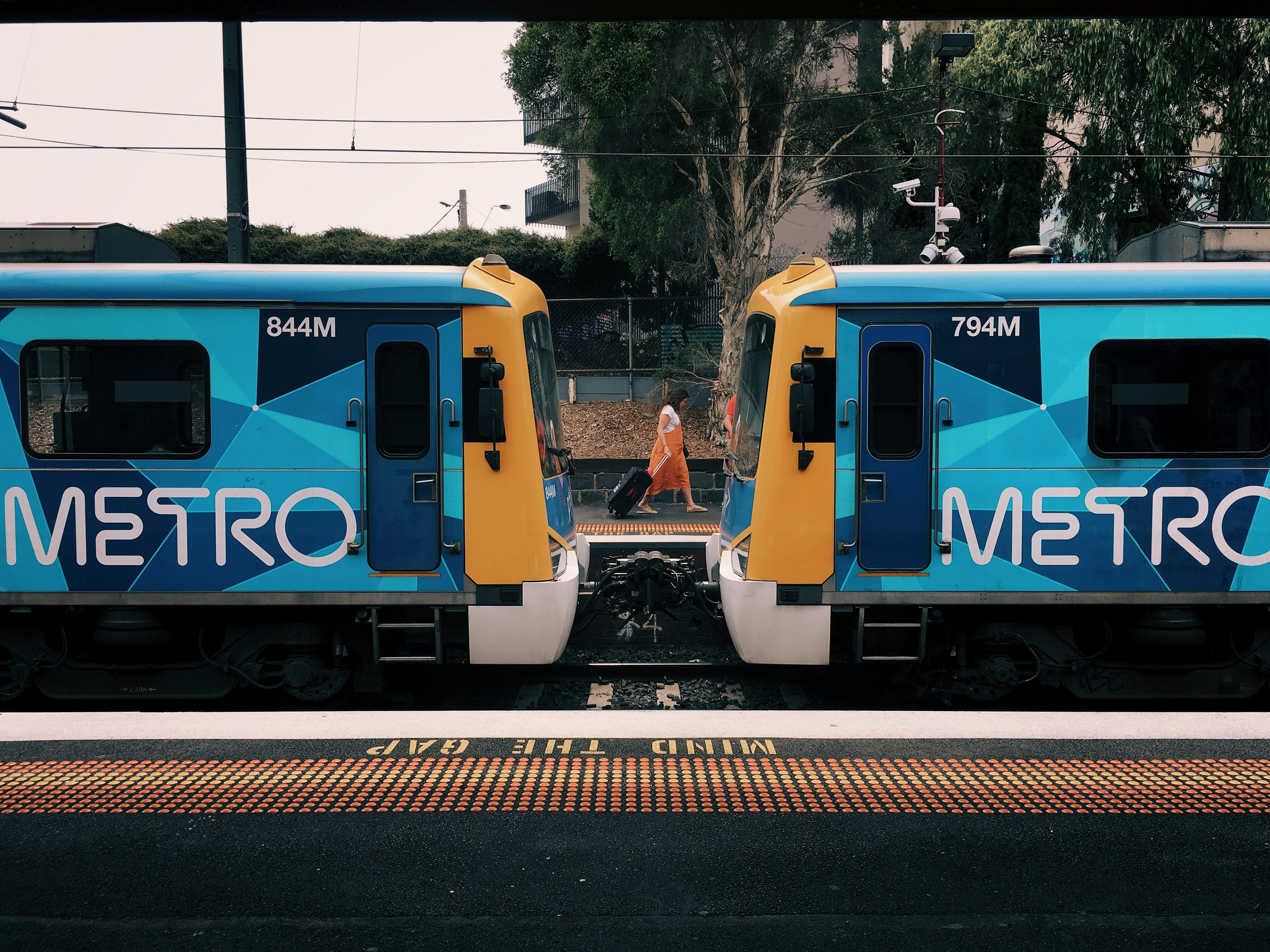 Blue metro train photo – Free Windsor vic 3181 Image on Unsplash