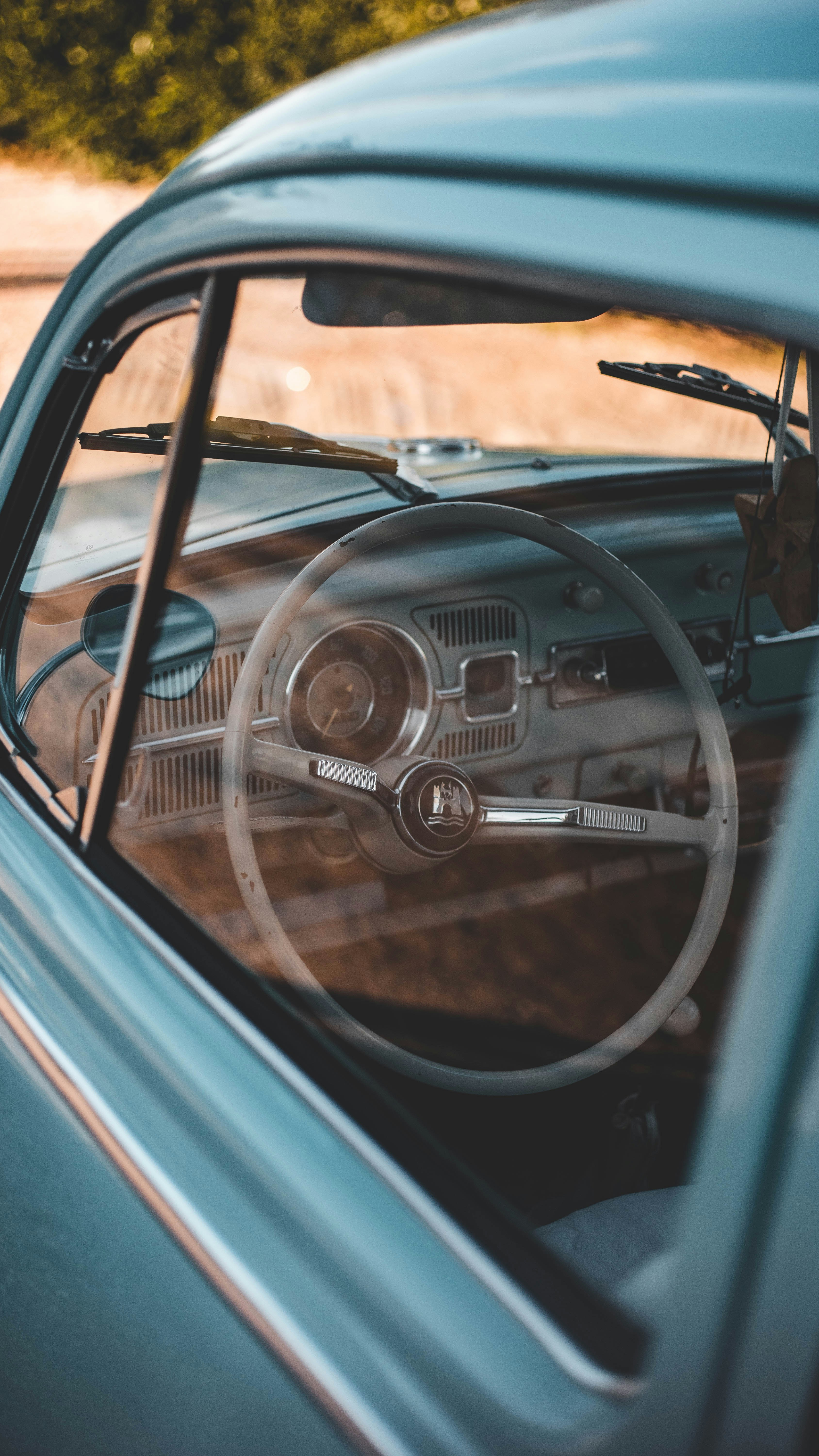 Shallow focus photo of black steering wheel photo – Free Car Image on ...