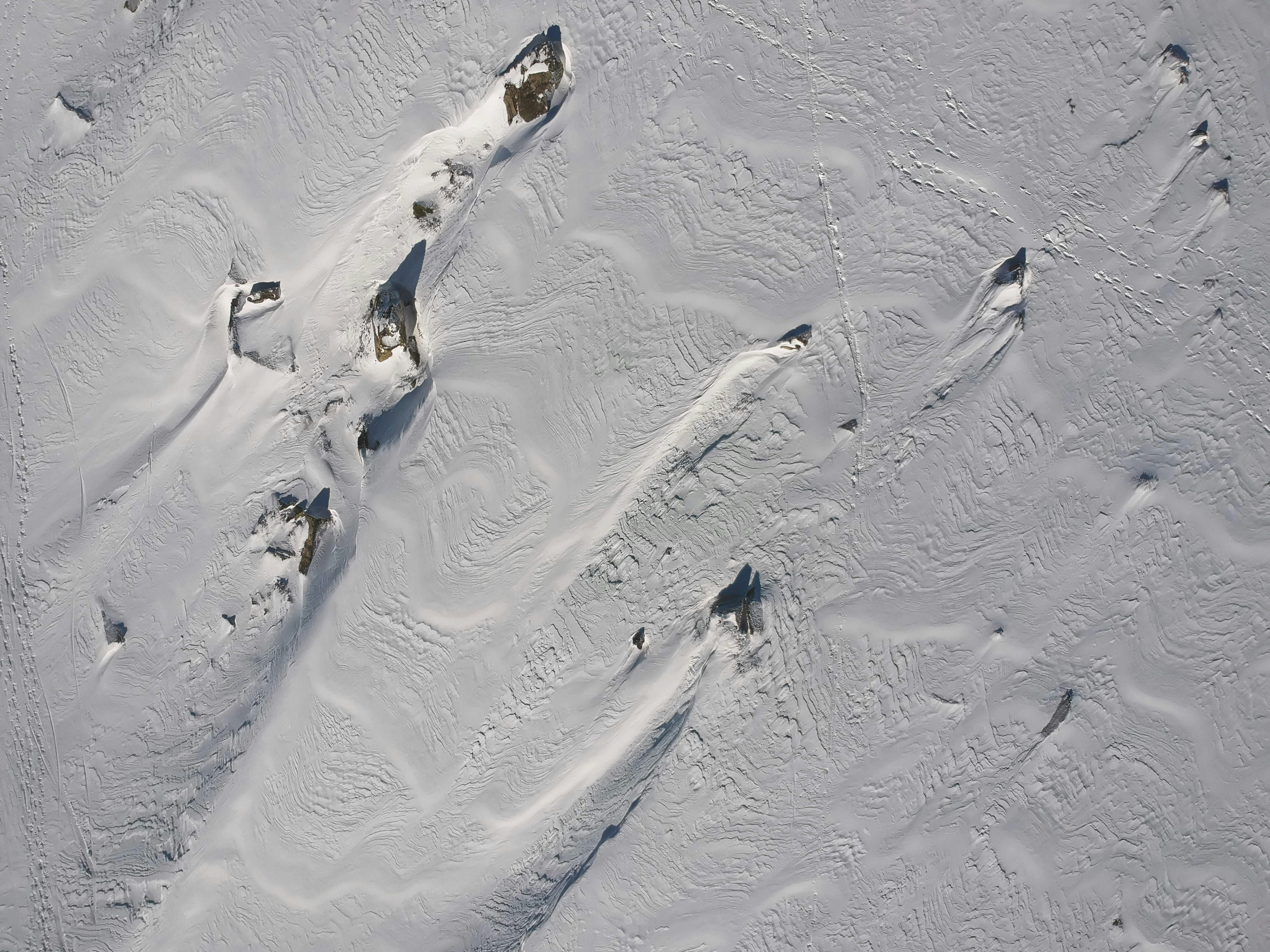 Marks on snow photo – Free Grey Image on Unsplash