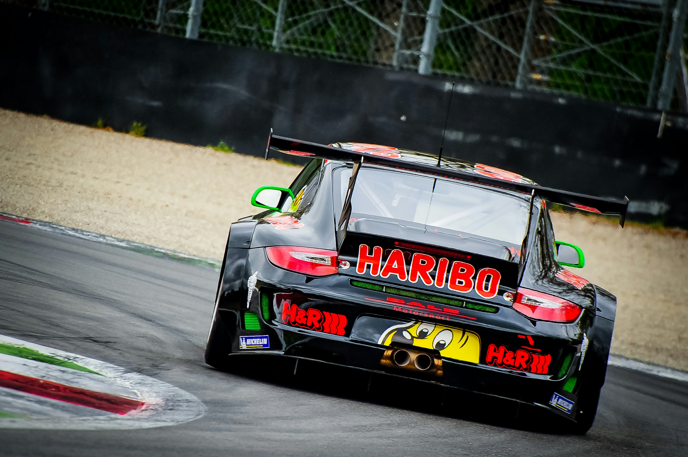 Black and red Haribo Porsche 911 during daytime photo – Free Haribo ...