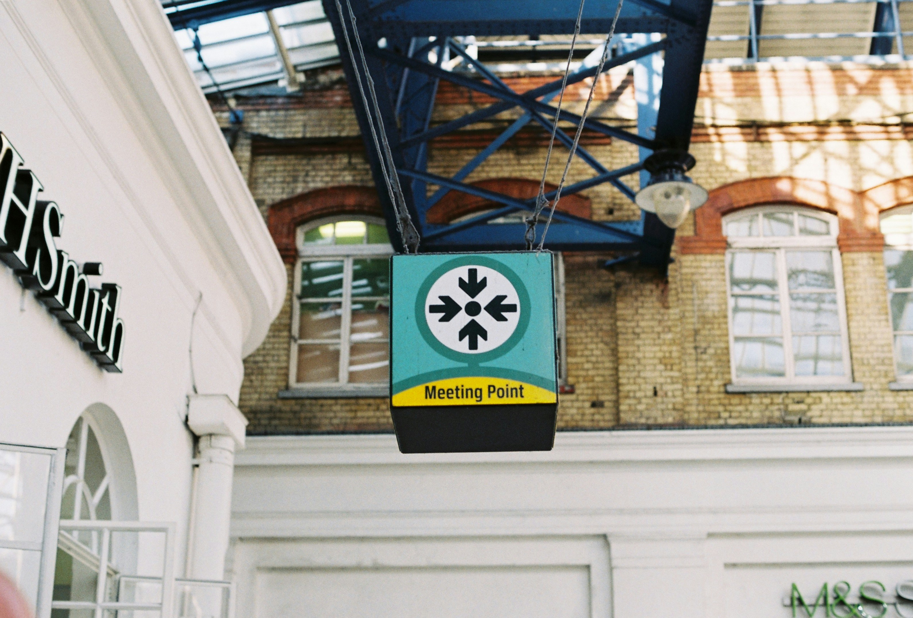 Meeting point signage display photo – Free Window Image on Unsplash