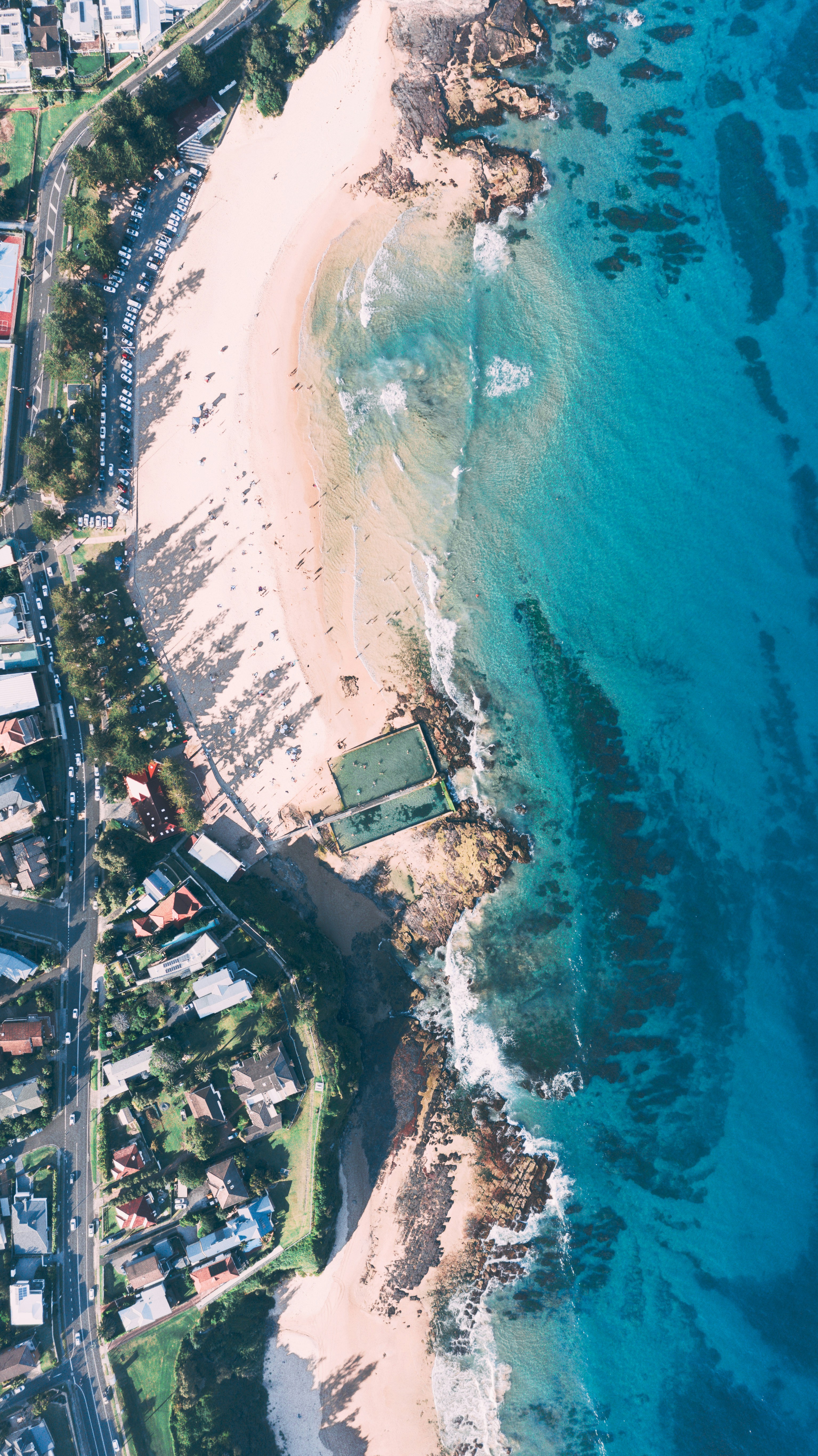 Foto Fotografía aérea del océano – Imagen 135 Lawrence Hargrave Dr ...