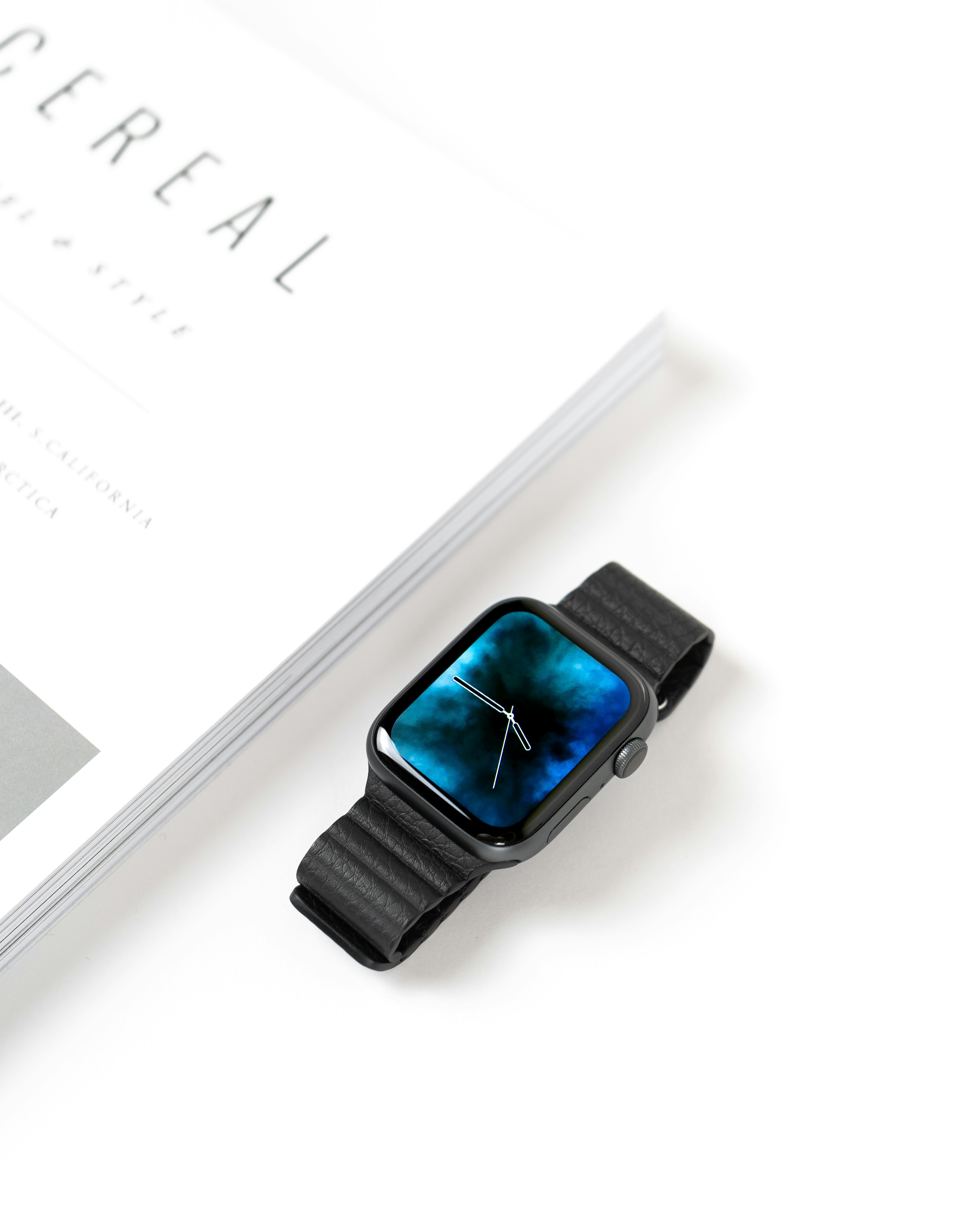 Nebula on Wrist: A Minimalist White Studio Shot