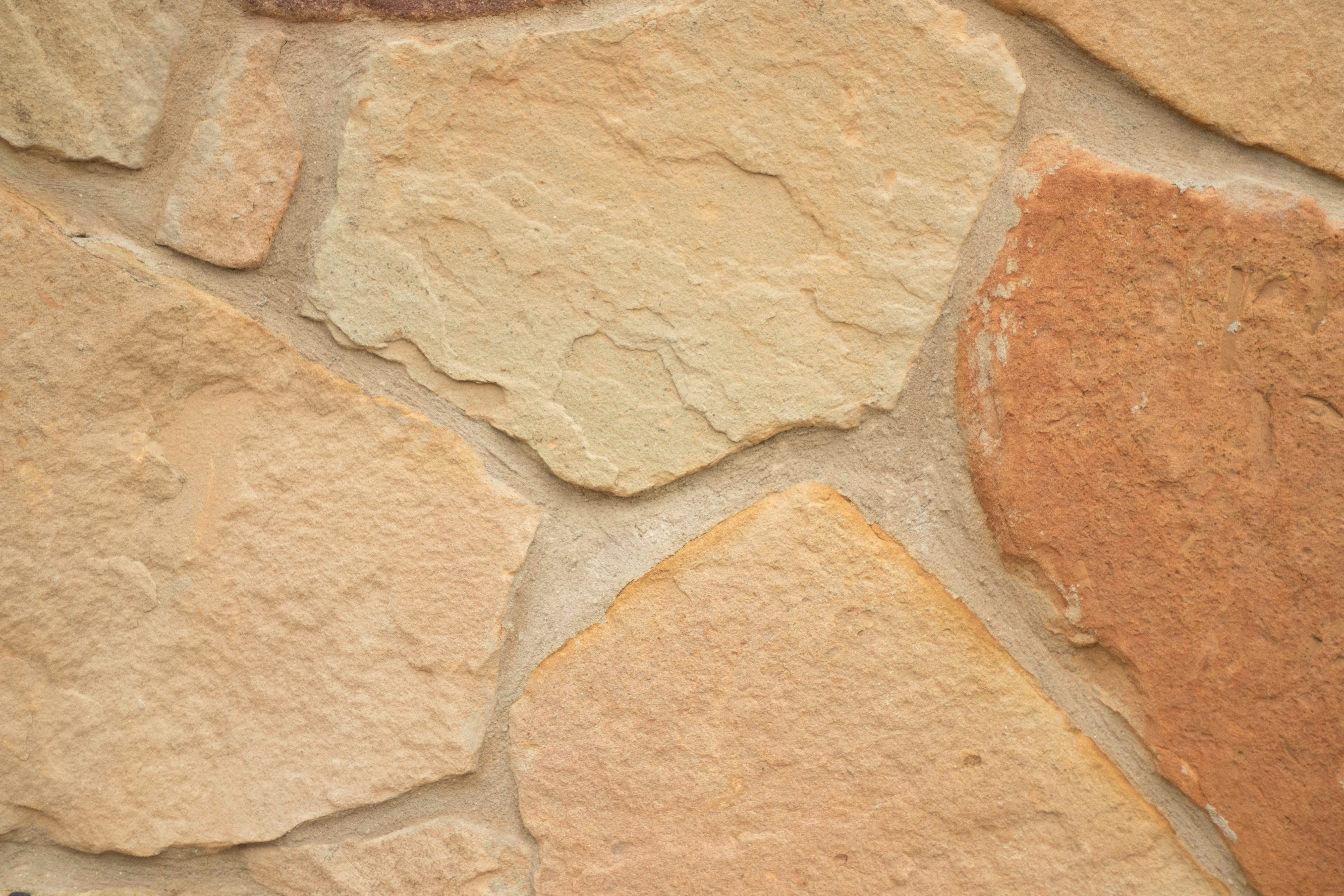 Stone Mosaic Portrait: An Up-Close Look at Weathered Plunge Stones