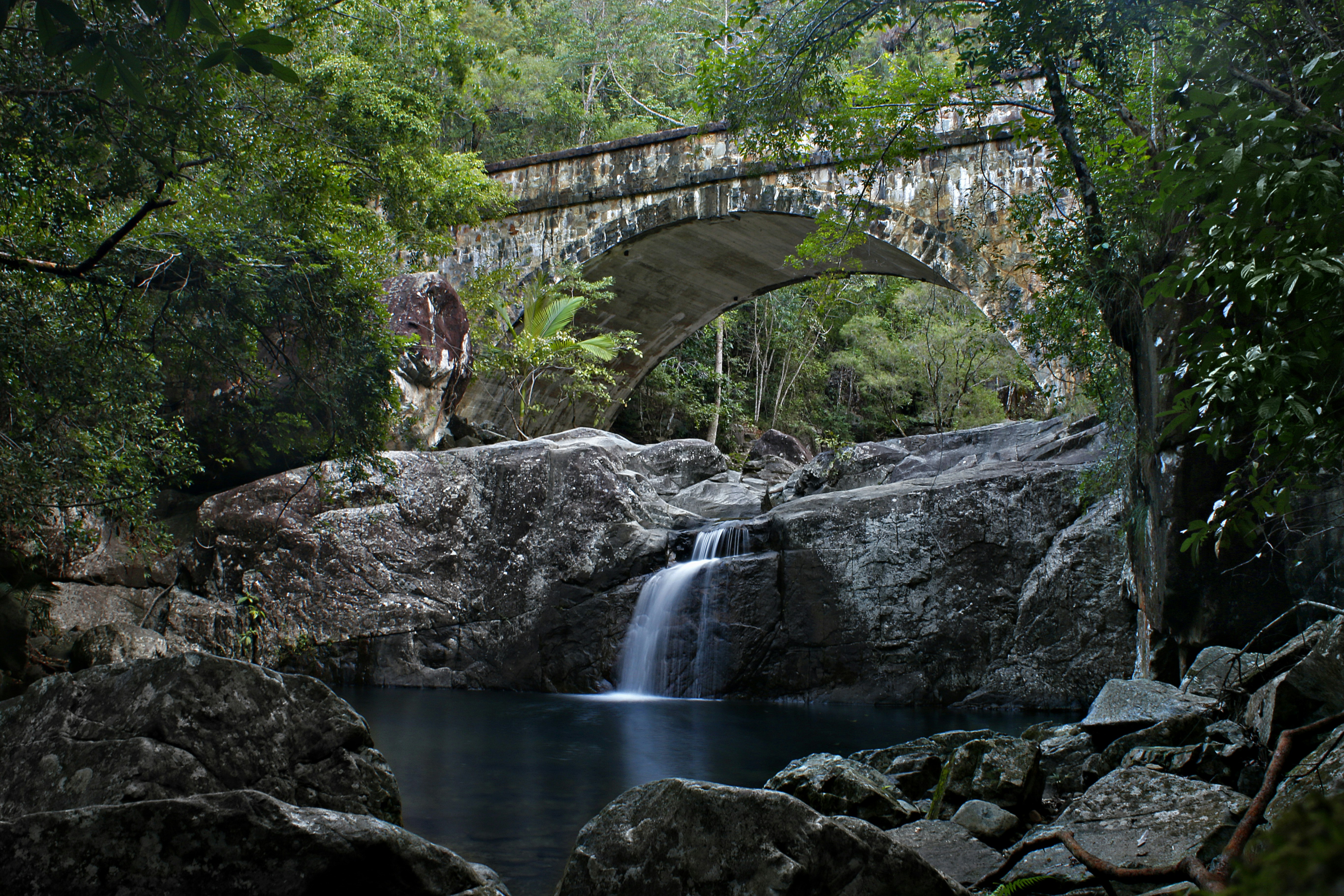 Little Crystal Creek Bridge and Swimming Area