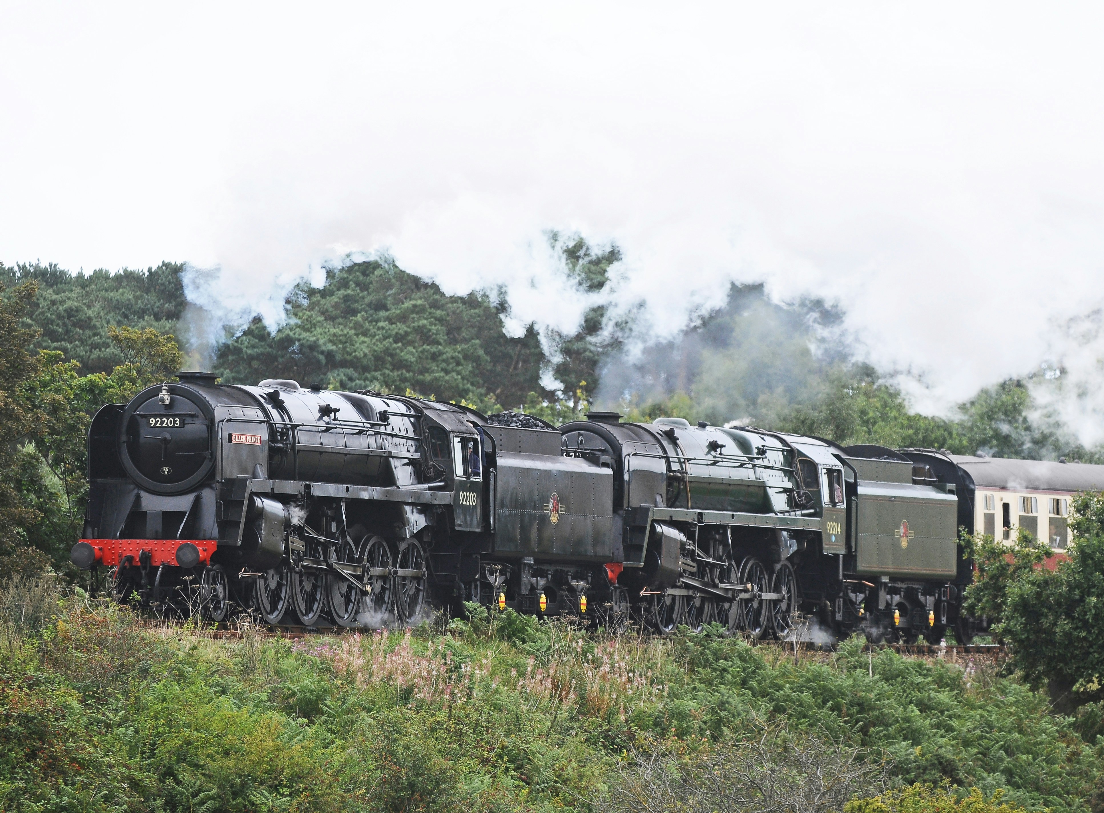 Gray train during daytime photo – Free North norfolk heritage railway ...