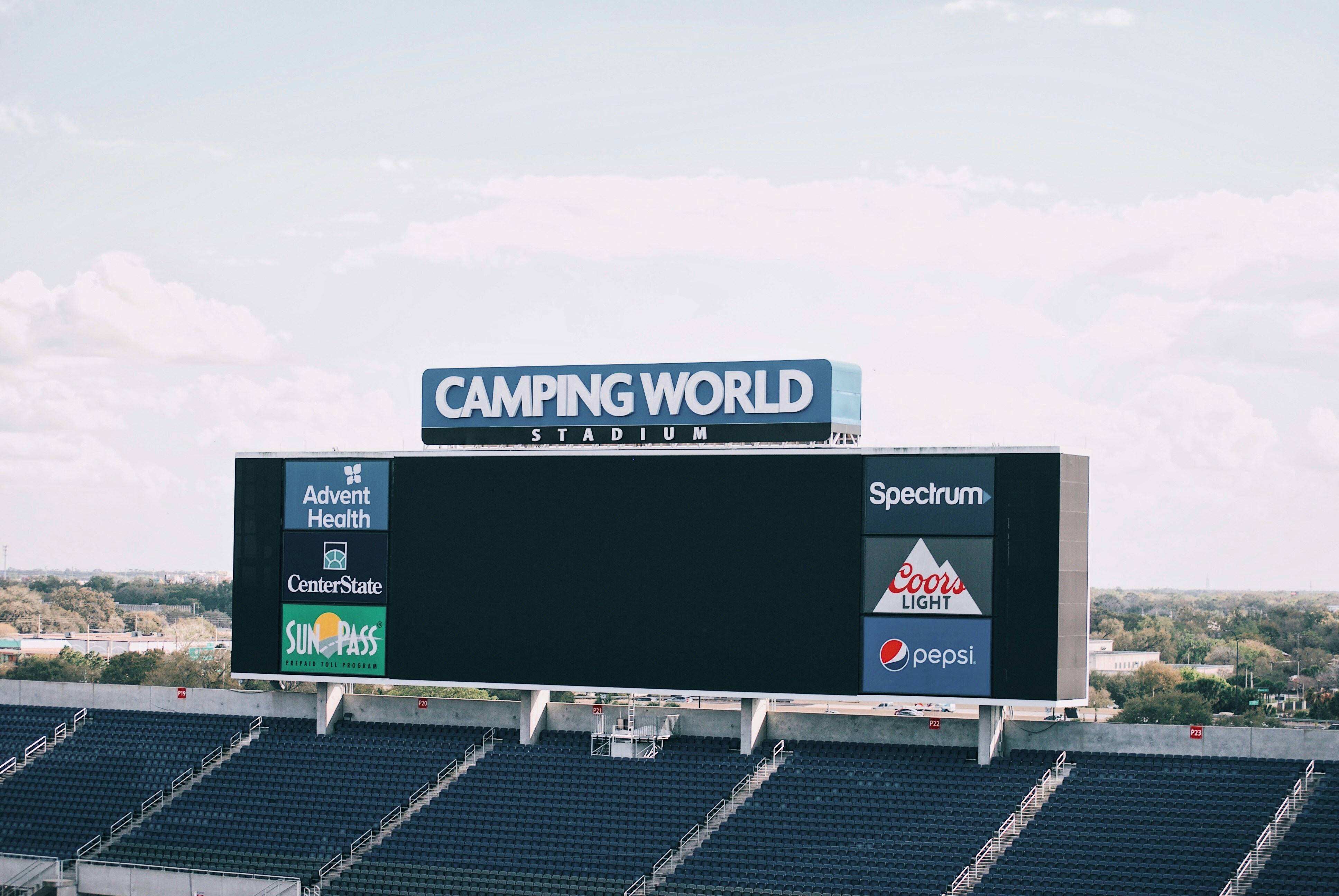 Crescent of Silence: The Empty Scoreboard at Camping World Stadium