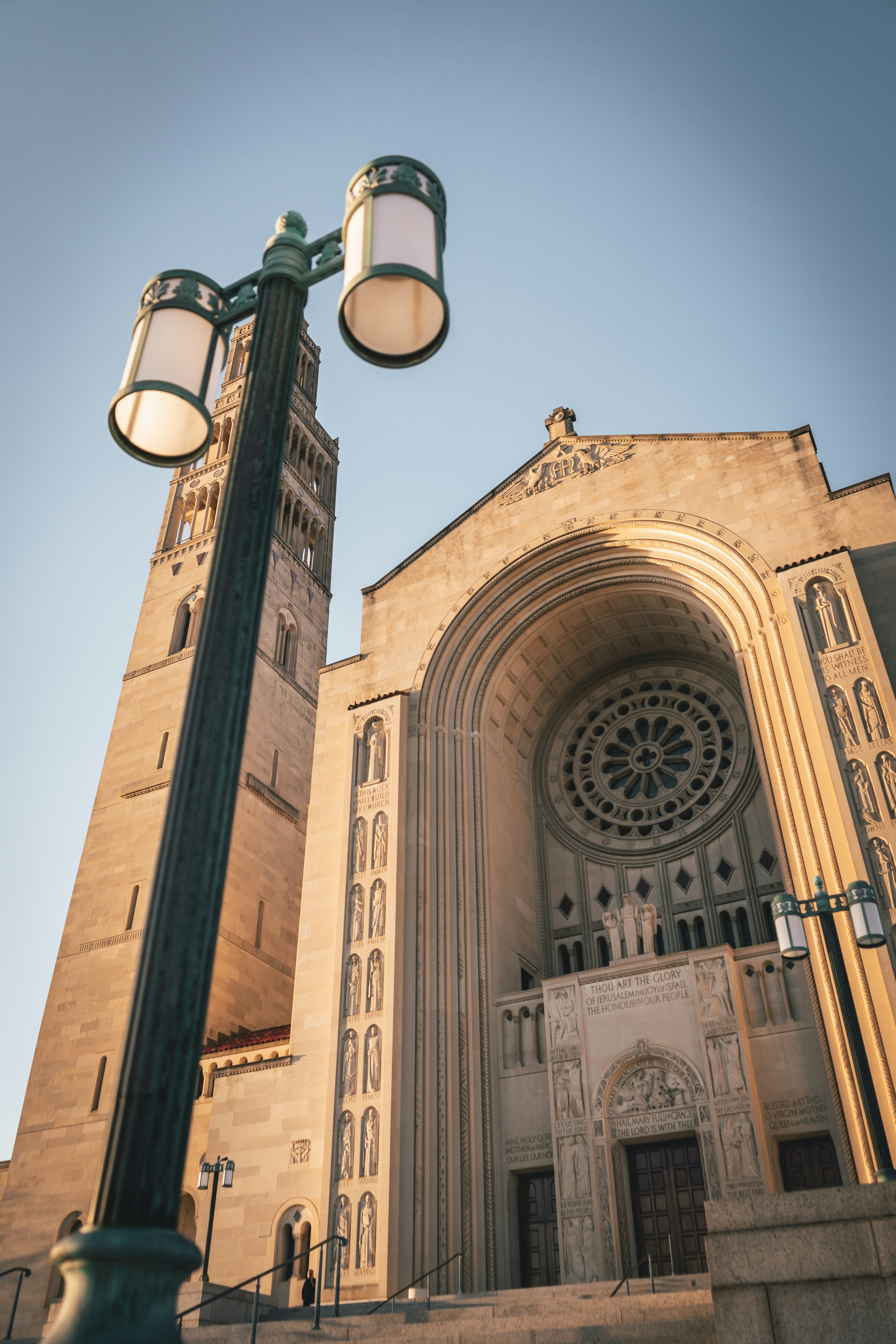 Stone Cathedral Rising at Dusk