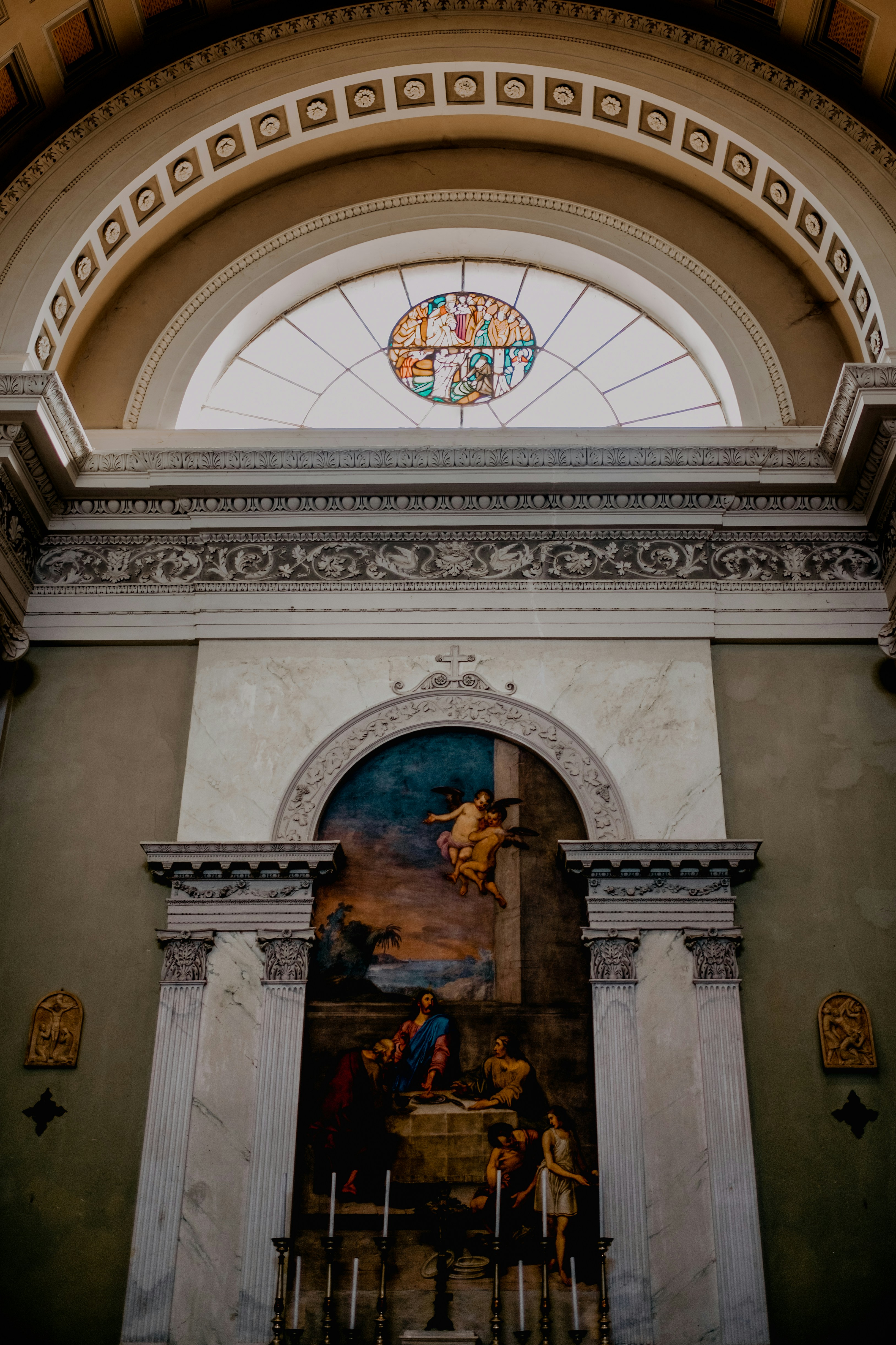 Archway of Light: A Painted Communion in Marble Hall
