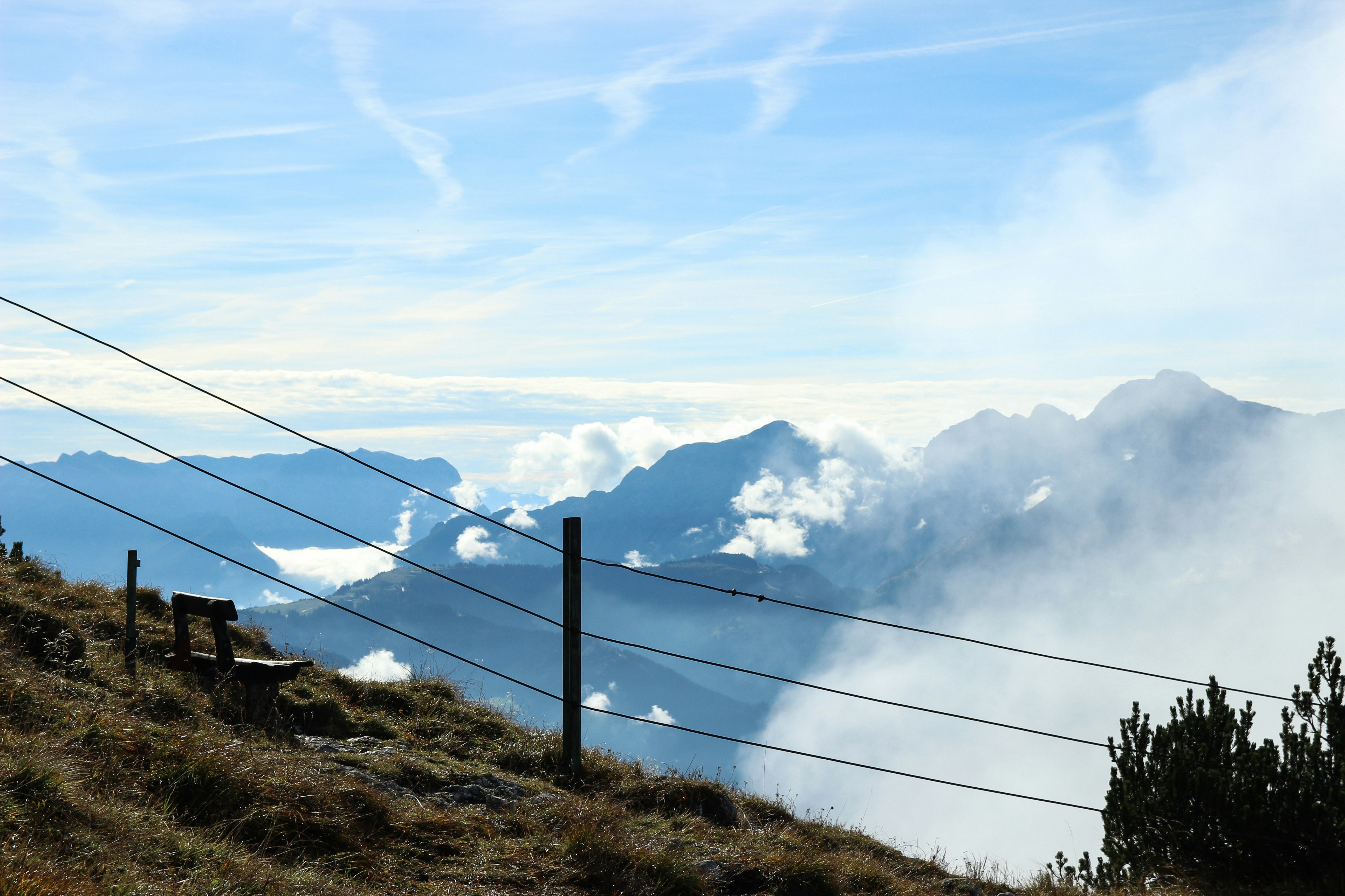 Ridge View Over Cloud Seas
