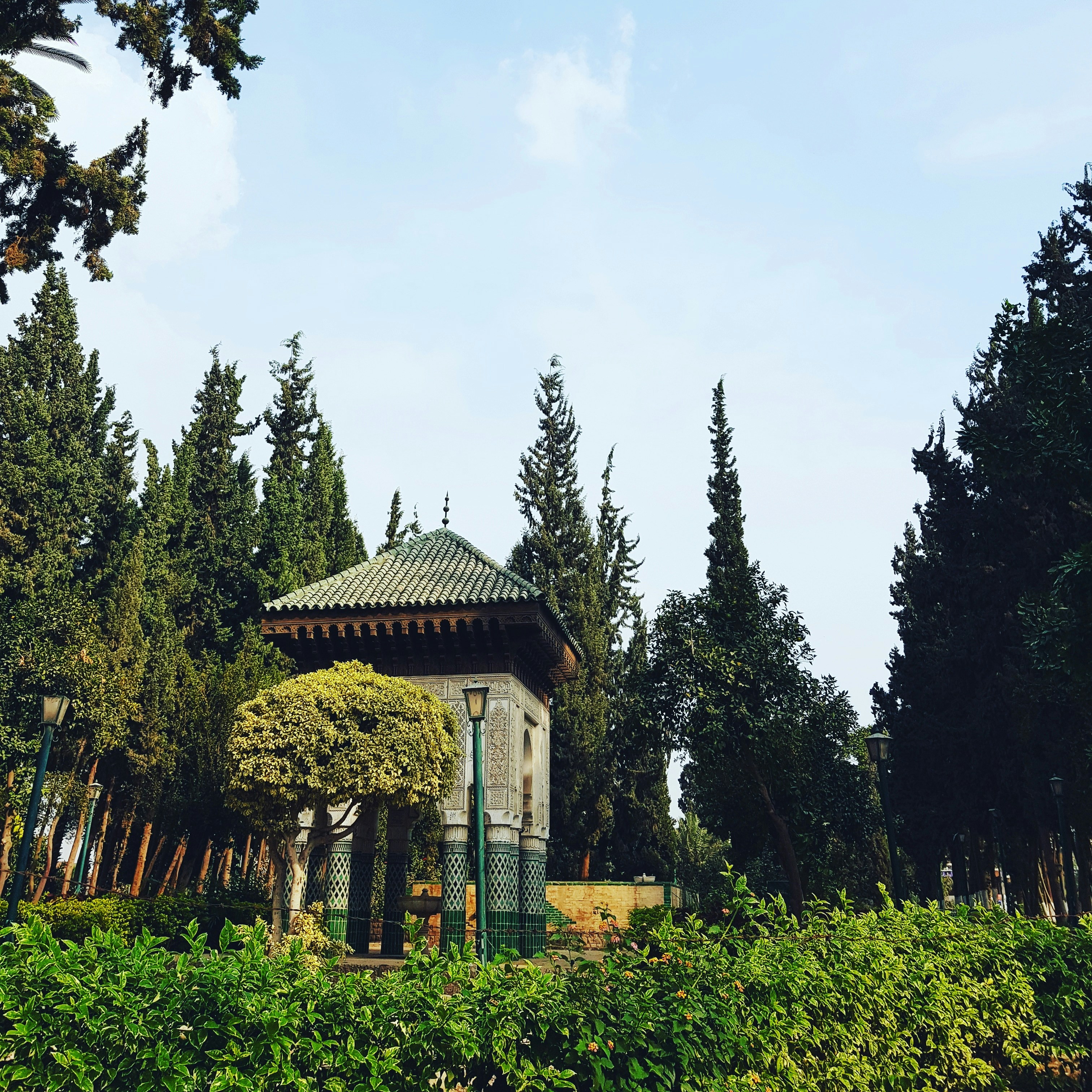 Gray temple surrounded by trees photo – Free #natural Image on Unsplash