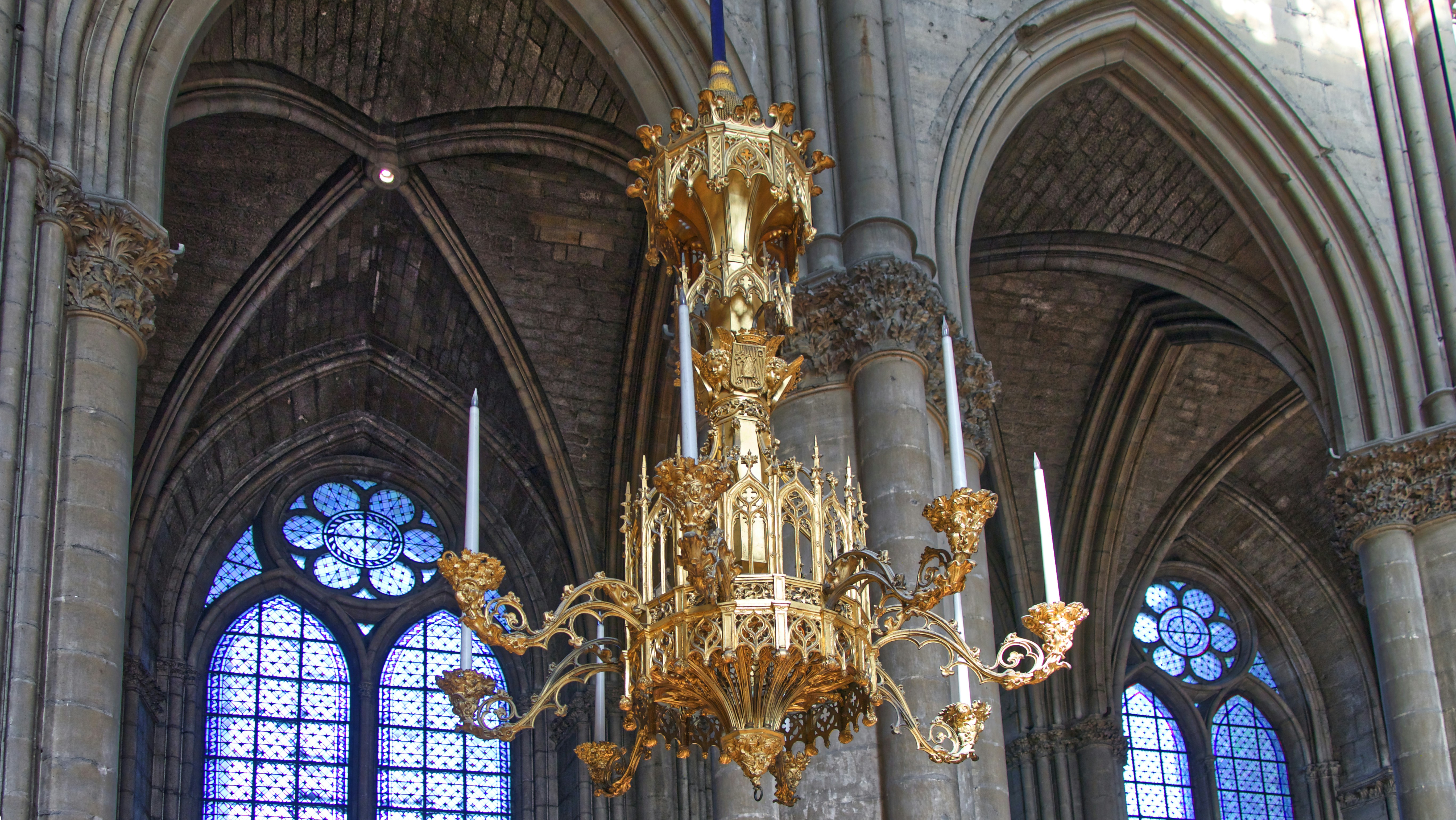Illuminated Elegance: A Chandelier's Grace