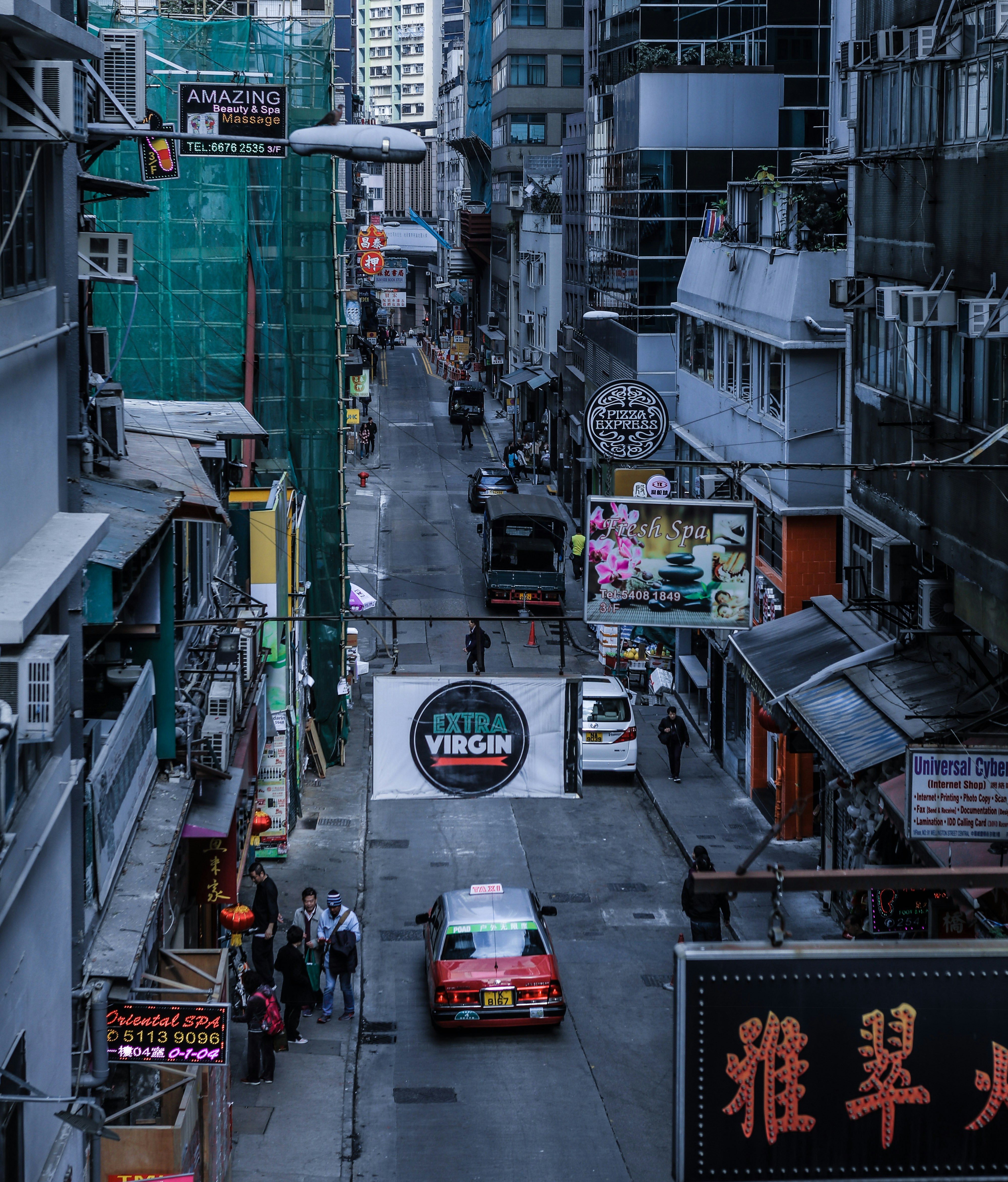 Aerial photo of street photo – Free Hongkong Image on Unsplash