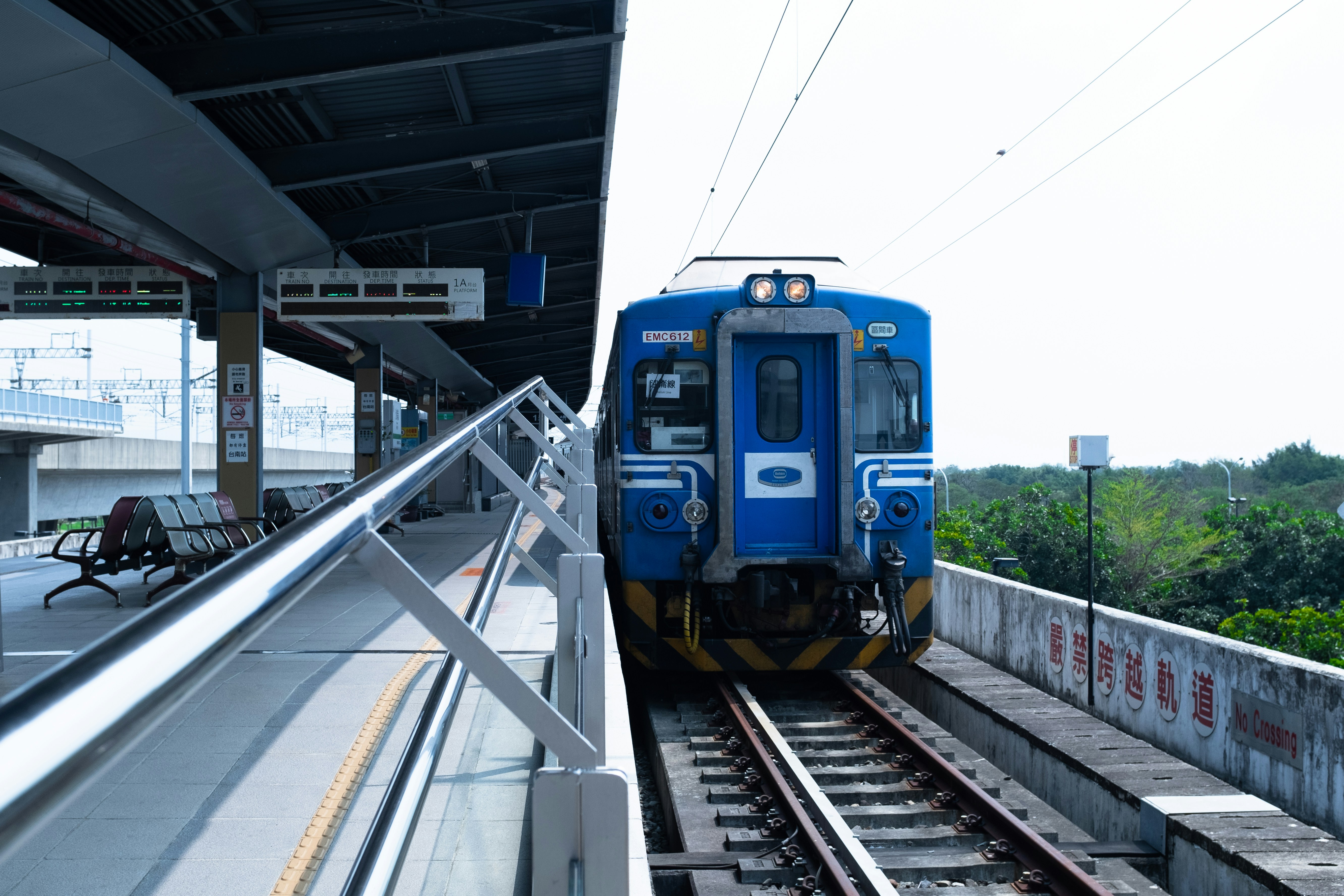 Time lapse photography of blue train during daytime photo – Free Train ...