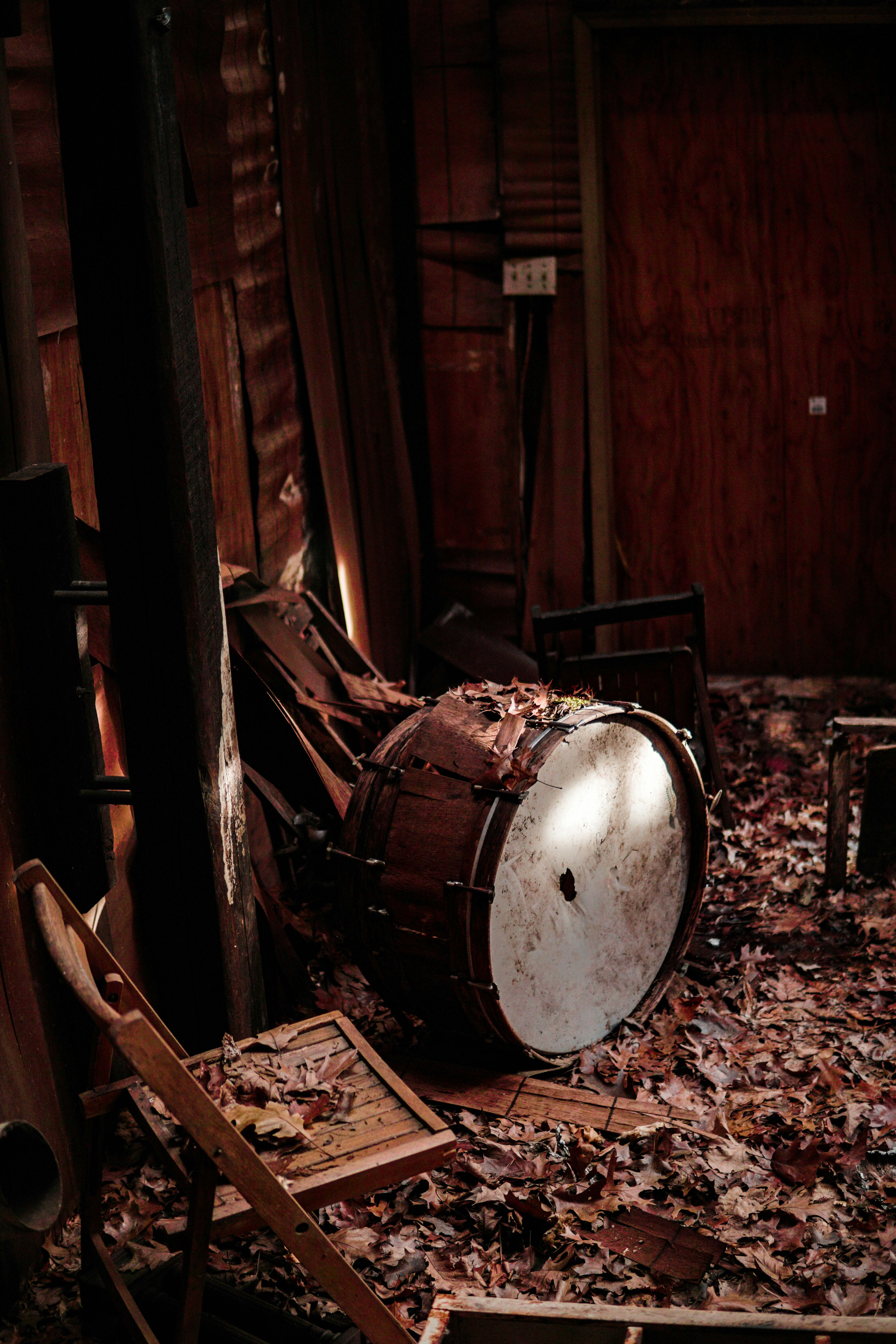 Drum in the Dust: A Silent Room of Forgotten Echoes