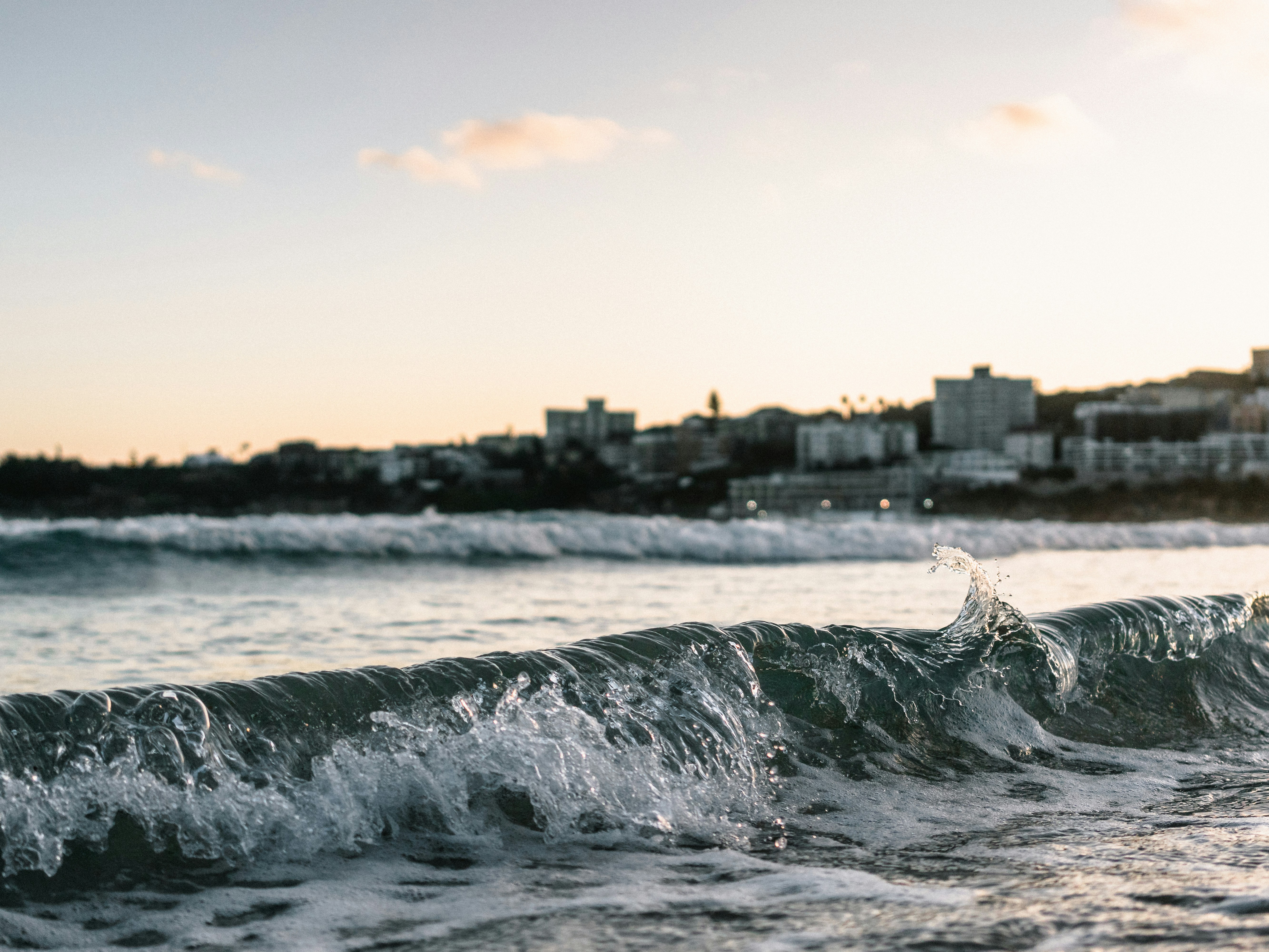 Tilt-shift lens photography of sea waves photo – Free Ocean Image on ...