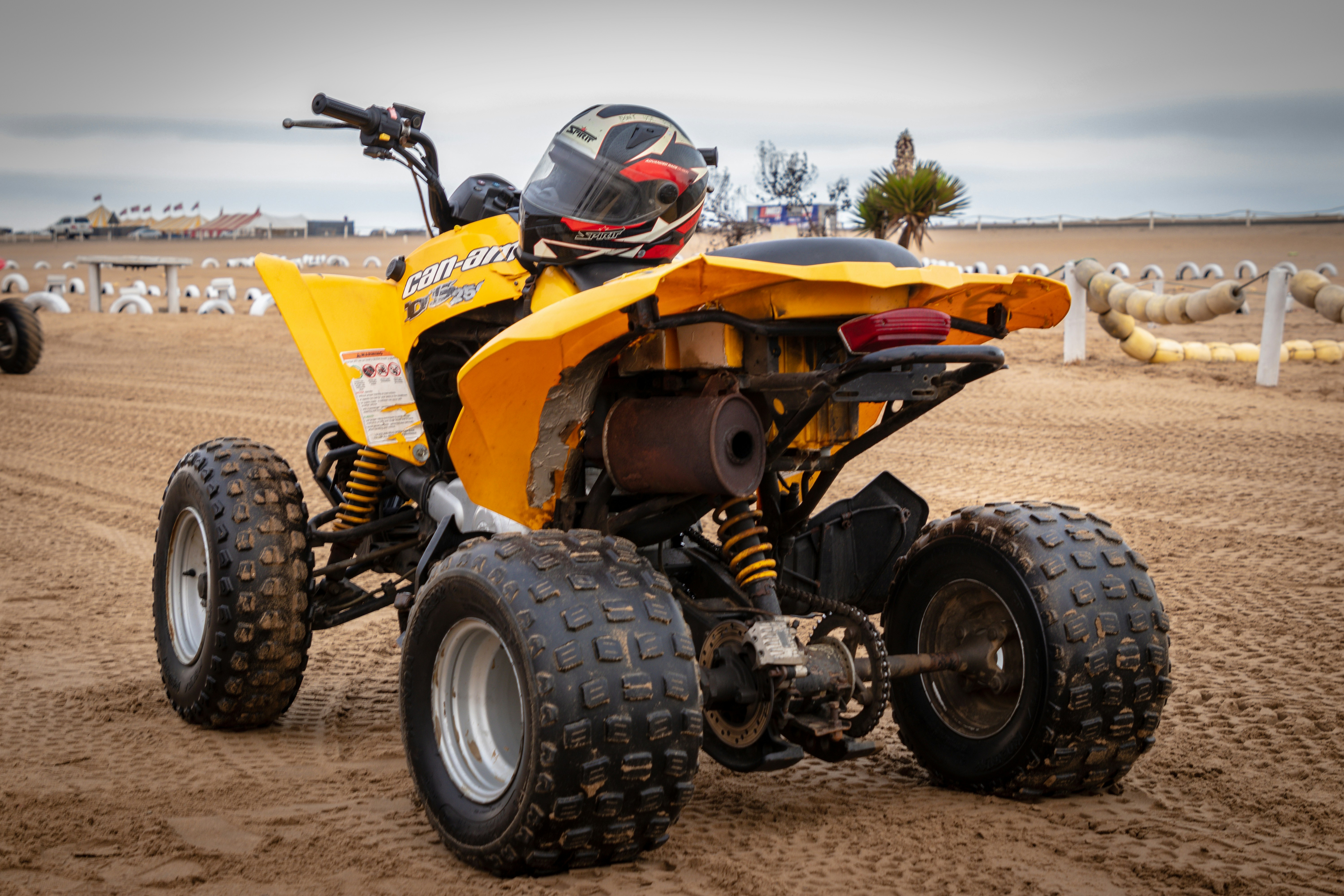 Yellow and black ATV photo – Free Apparel Image on Unsplash