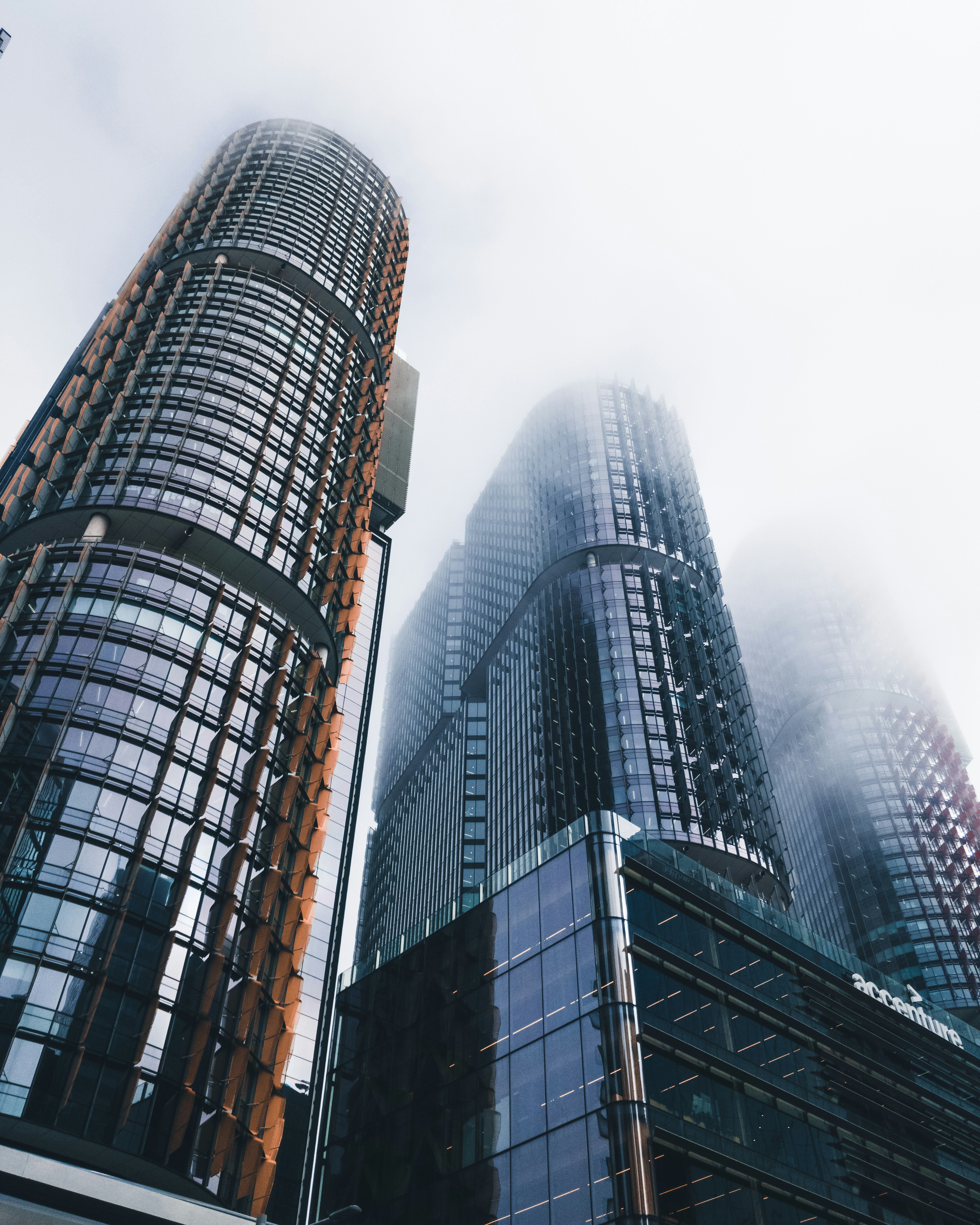 Low angle photography of high rise buildings photo – Free Building ...