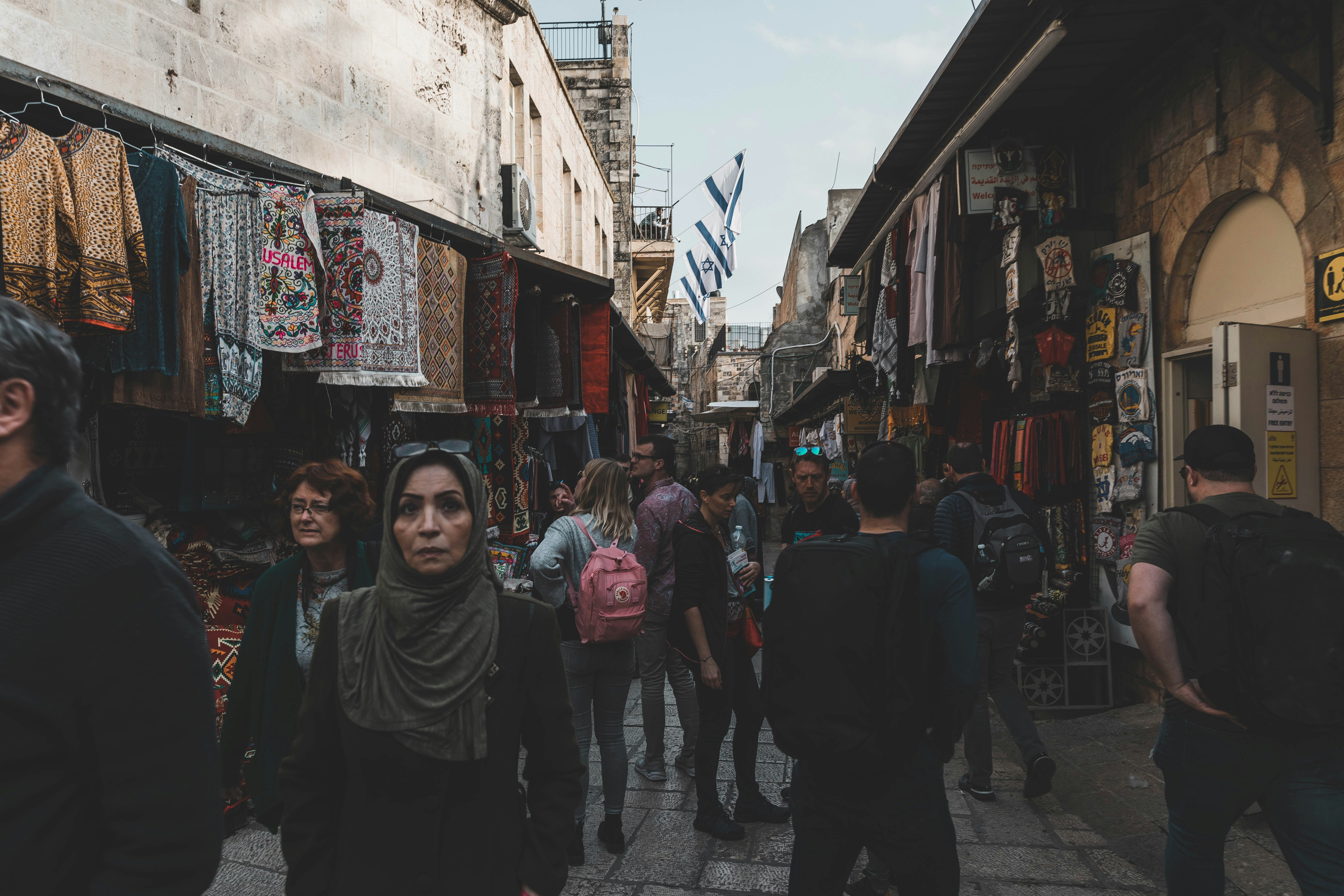 People walking on pathway photo – Free Israel Image on Unsplash