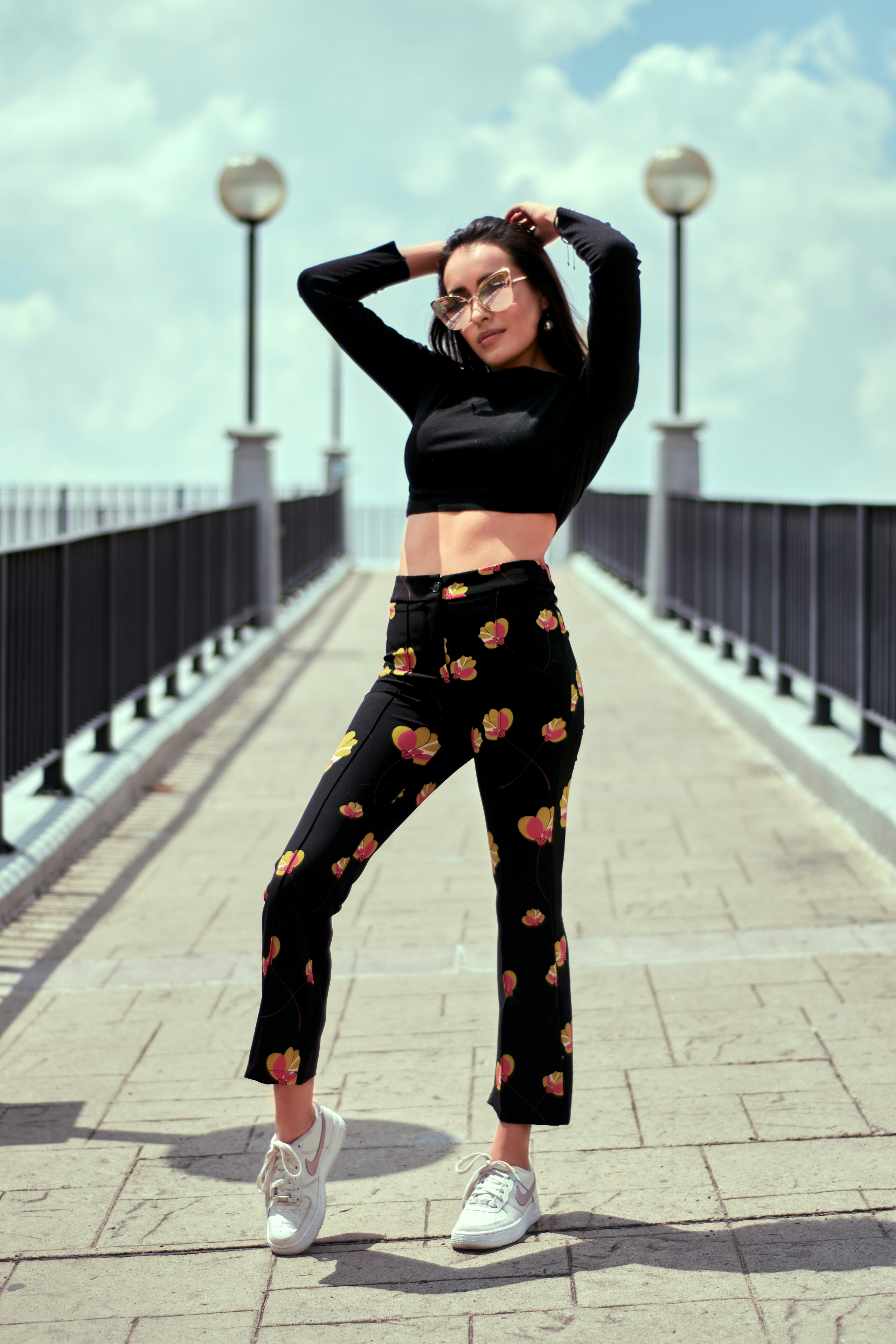 Woman taking post on concrete surface during daytime photo – Free ...