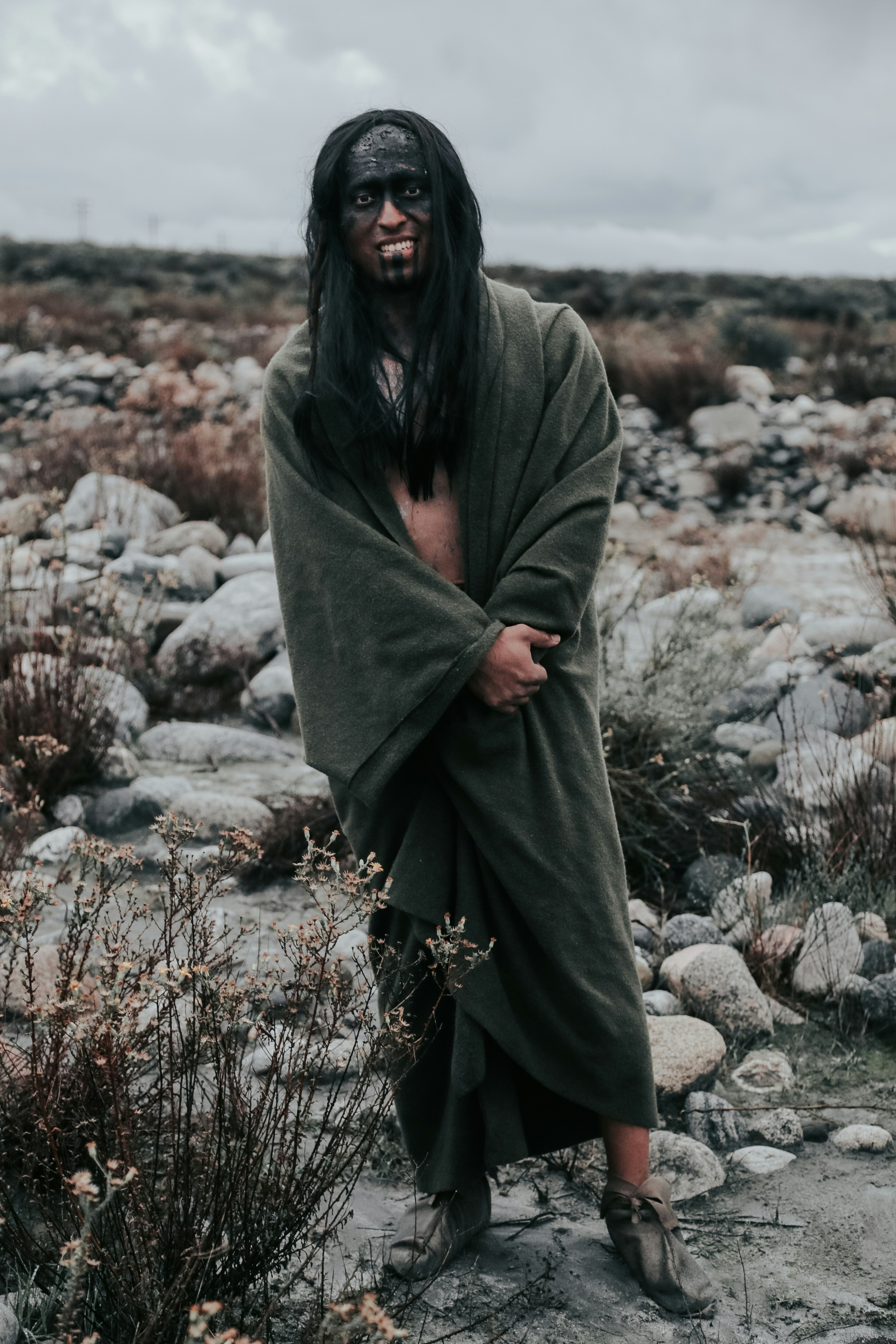 Dusk-Warden on a Pebble Plain